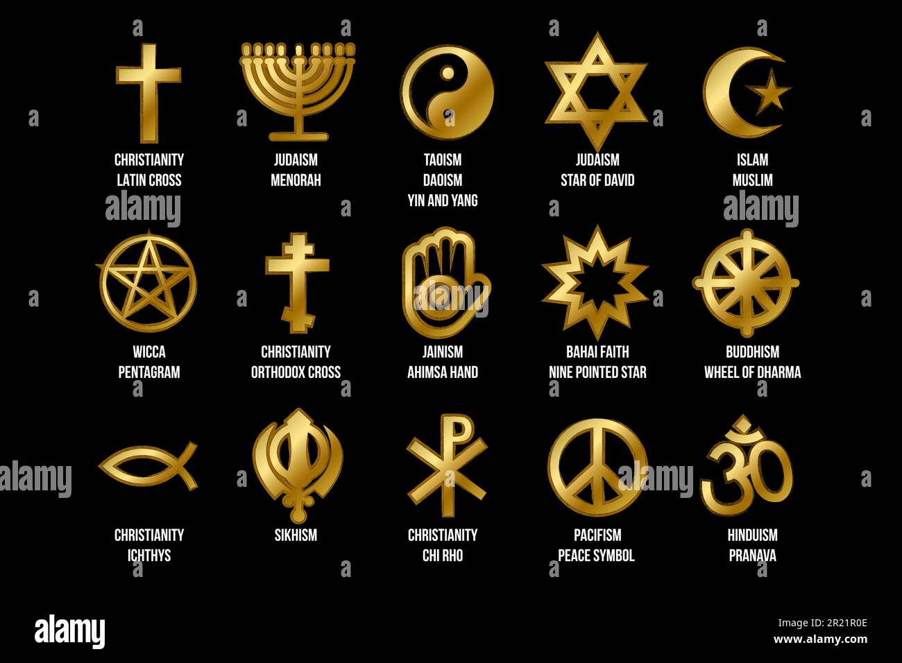 Collection of Traditional Religious Mystical talisman amulets ...