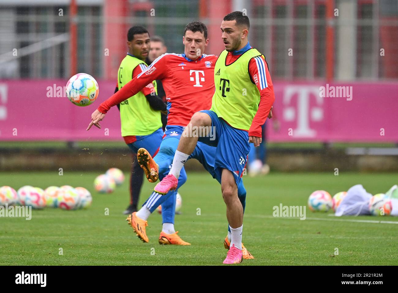 Munich, Deutschland. 16th May, 2023. Arijon IBRAHIMOVIC (FC Bayern Munich), action, duels versus ...