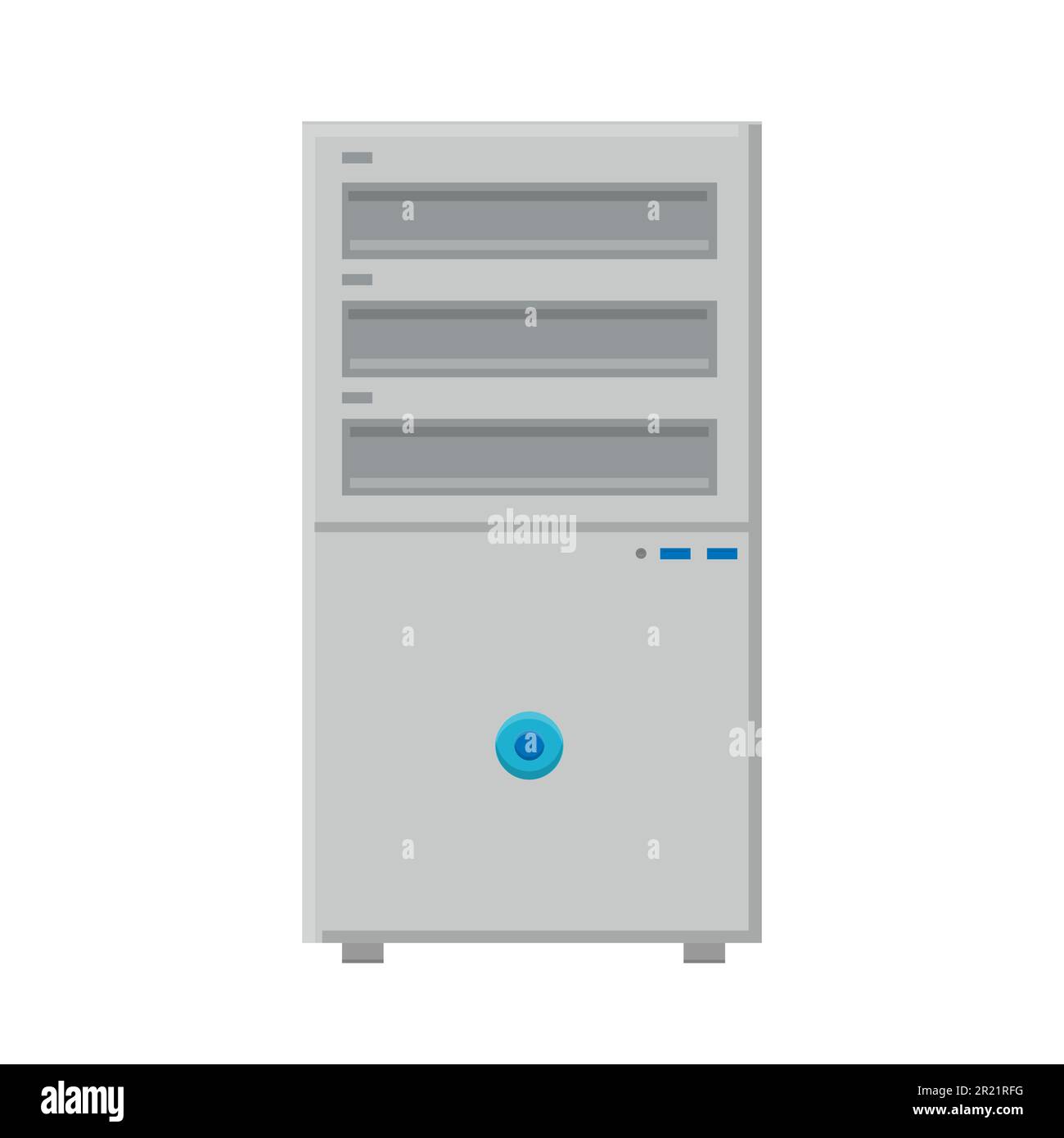 Vector illustration of white flat icon simple modern digital digital ...