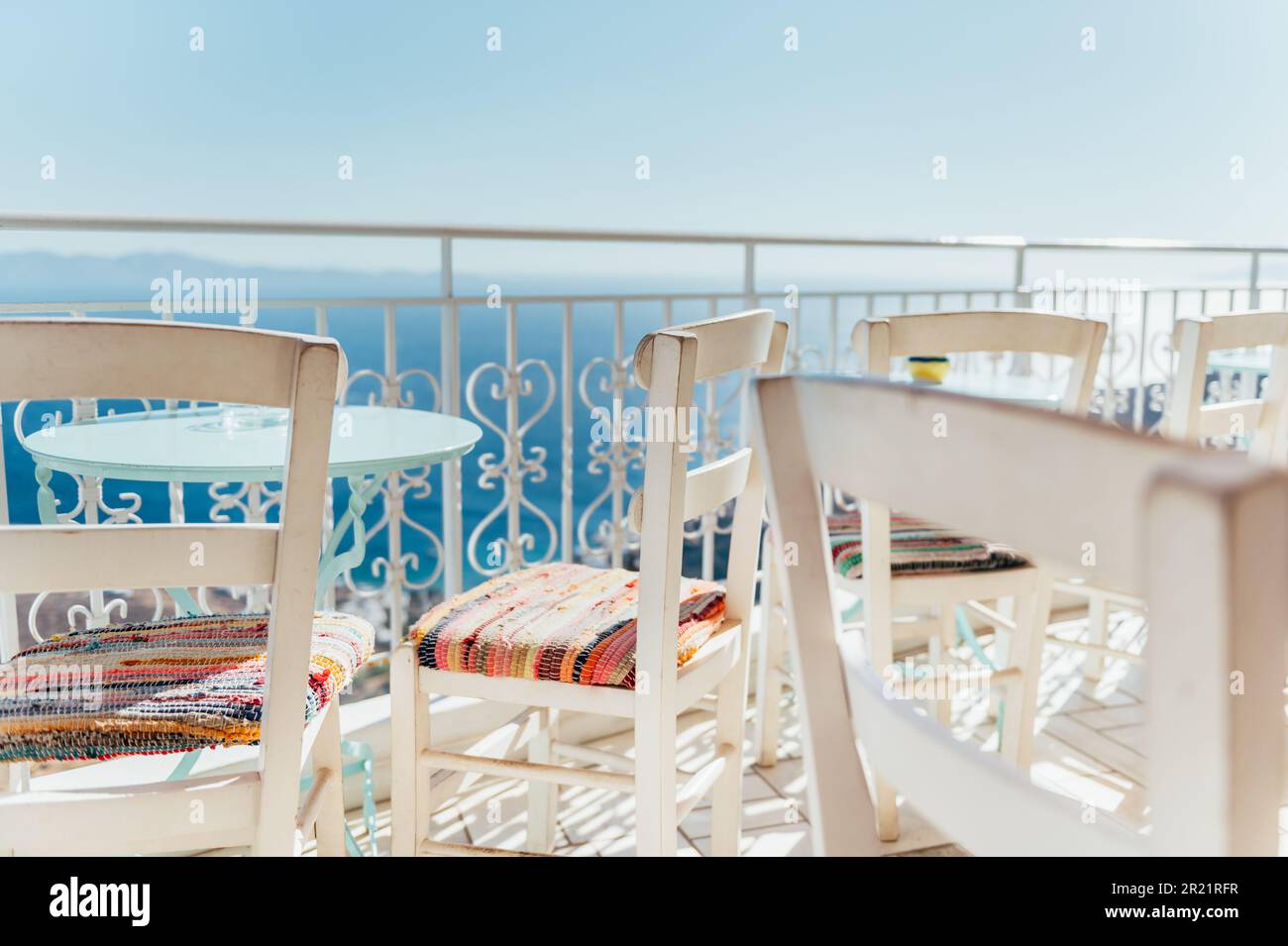 Bay island sea summer holiday view at hora hi-res stock photography and ...