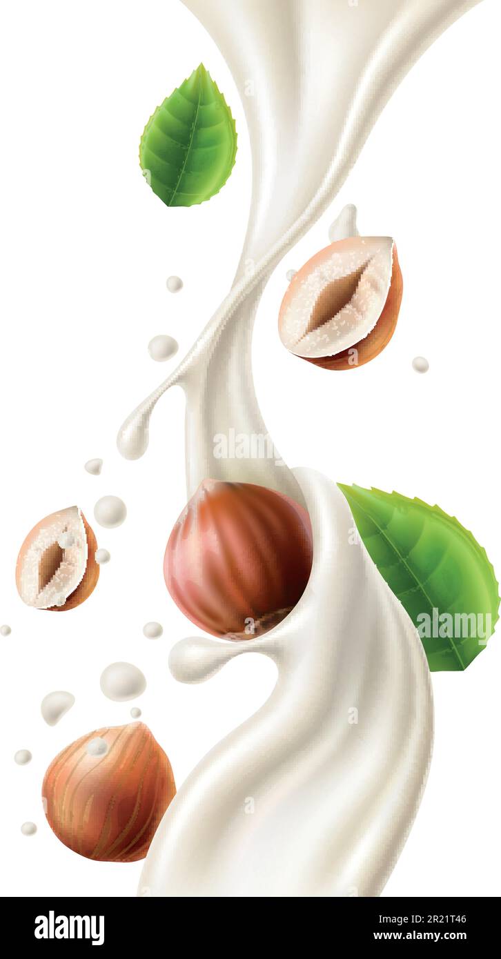 Pour nuts Stock Vector Images - Alamy