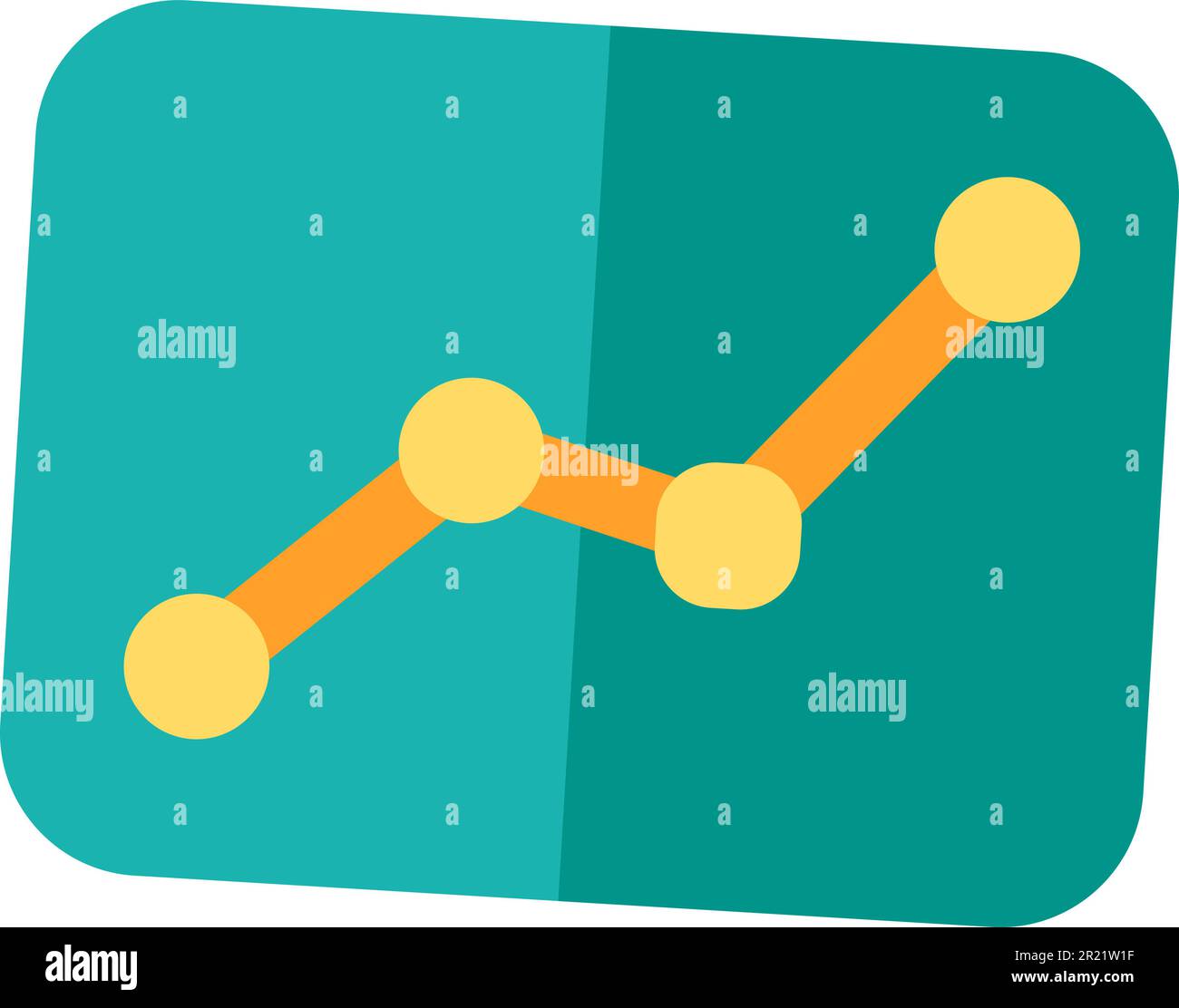 Business chart stick graph of stock market investment trading. Bullish ...