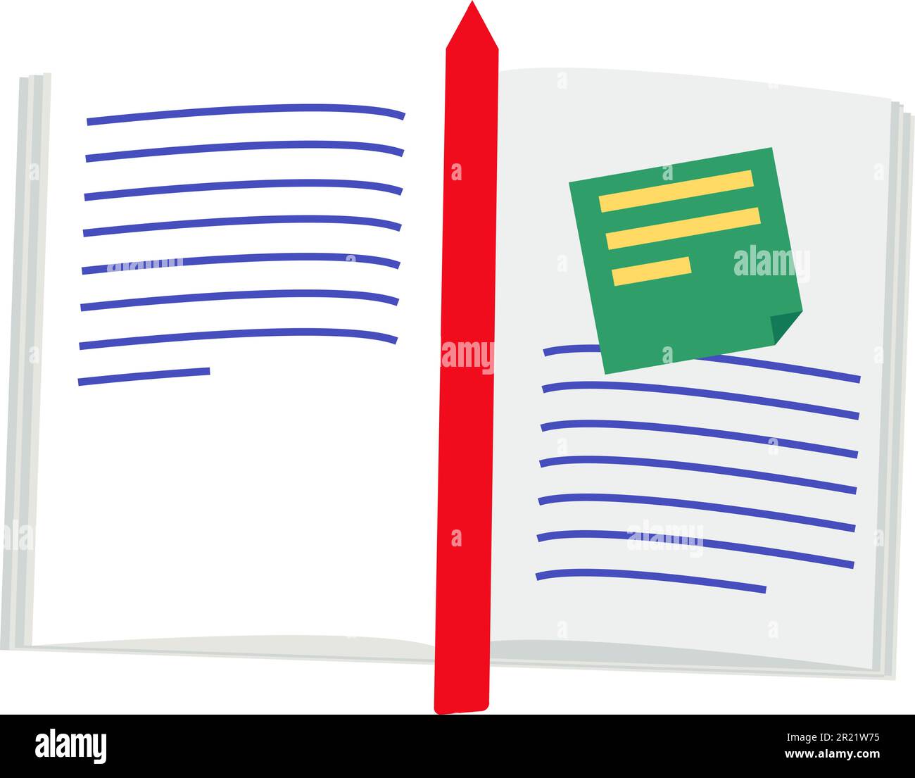 Notebook noting Stock Vector Images - Alamy