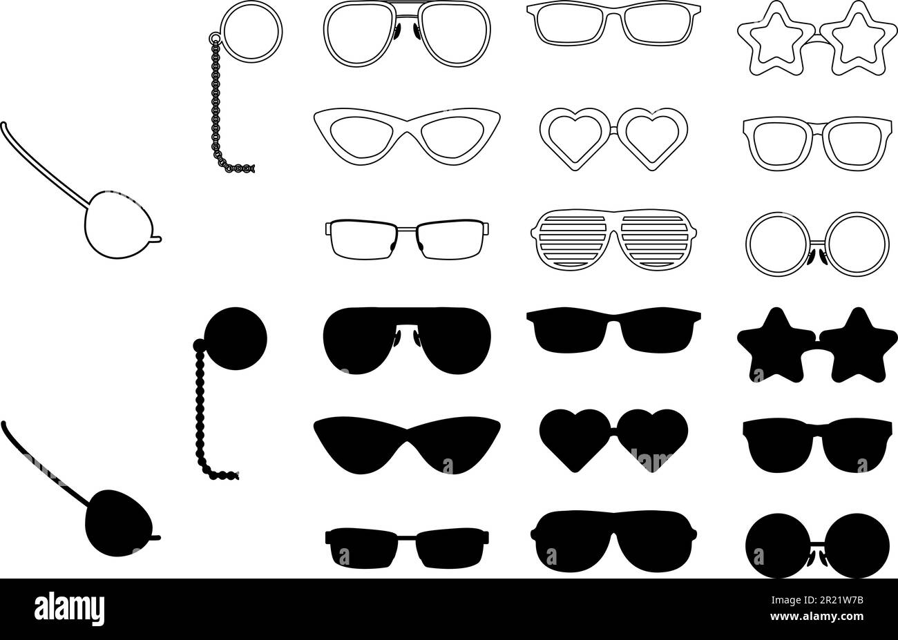 Monocle Chain On Eye