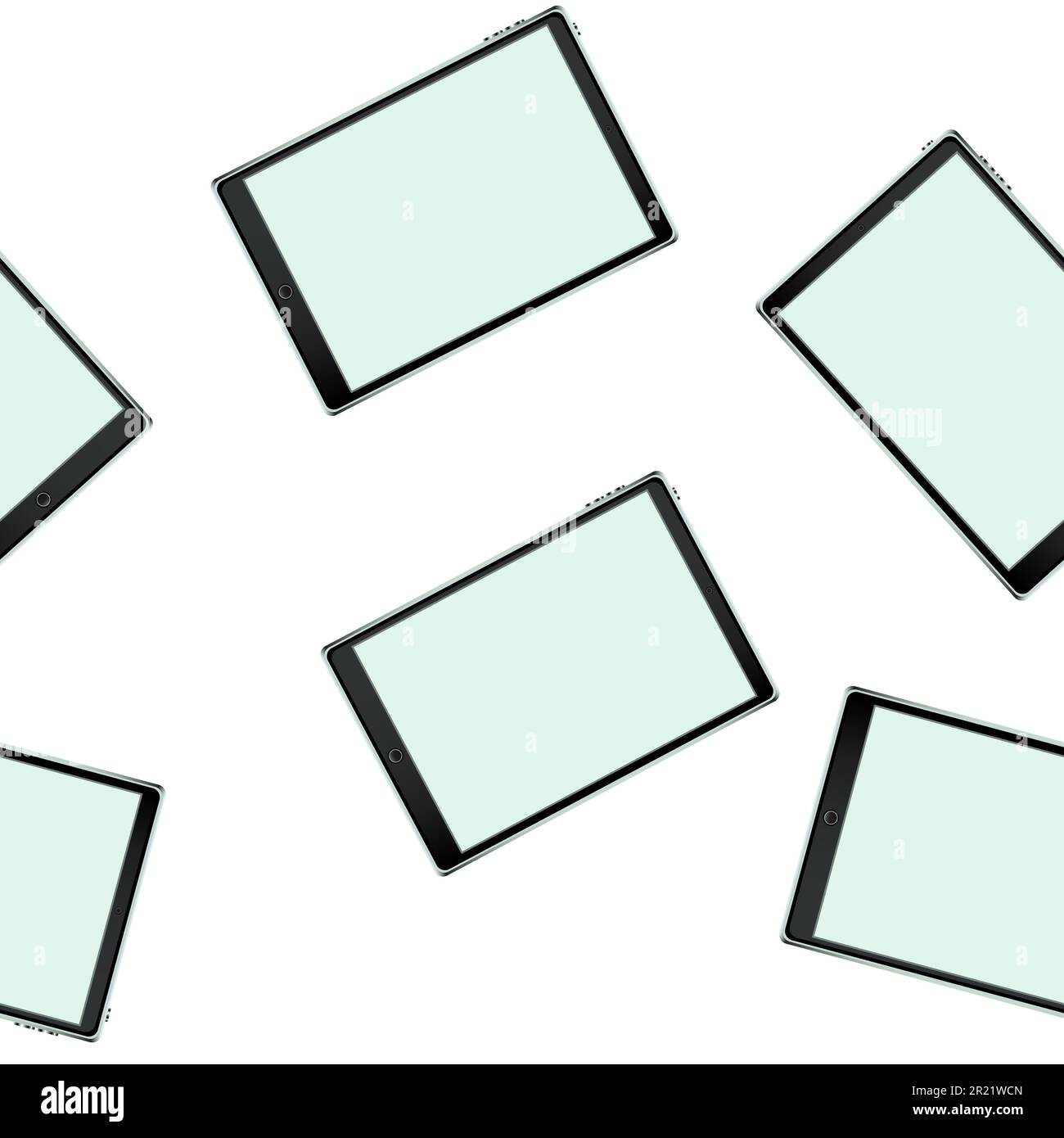 Texture, seamless pattern of smart modern smart touchscreen tablet ...