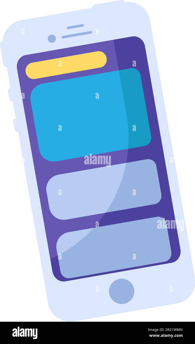 Online school cell phone student Stock Vector Images - Alamy