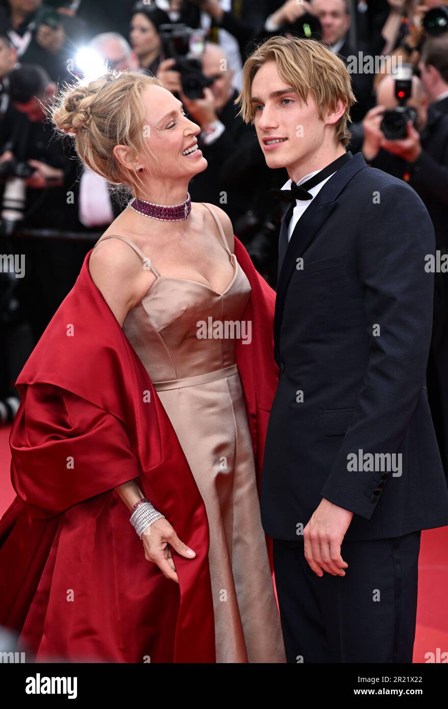 Cannes, France. 16th May, 2023. Cannes, France. May 16th, 2023. Uma ...