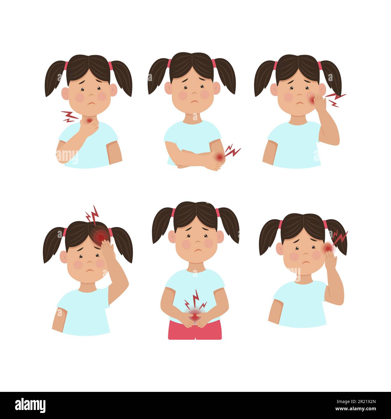 Kid pain, Toothache and sore throat, Childrens diseases and ...