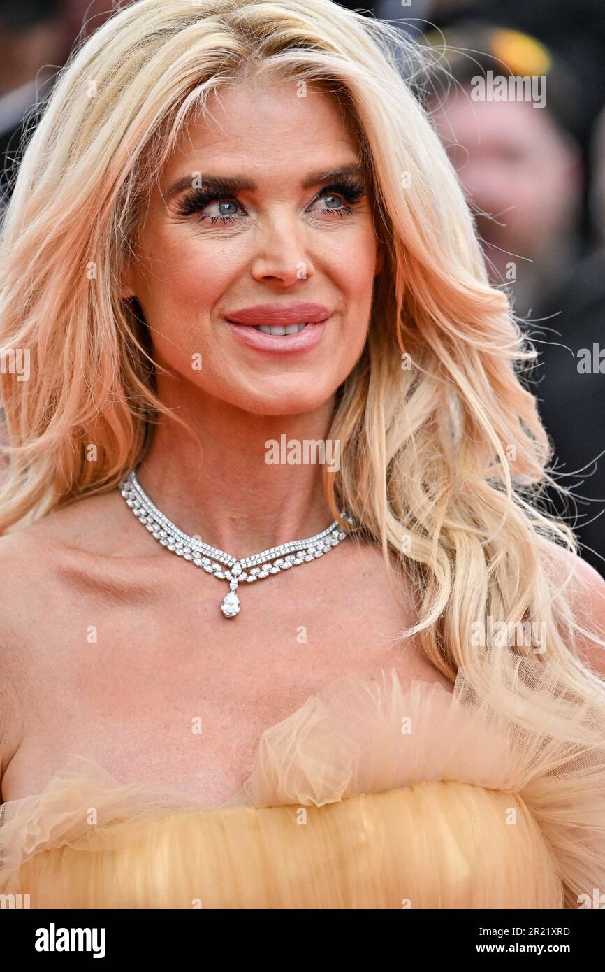 Cannes, France. 16th May, 2023. Victoria Silvstedt attending the ...