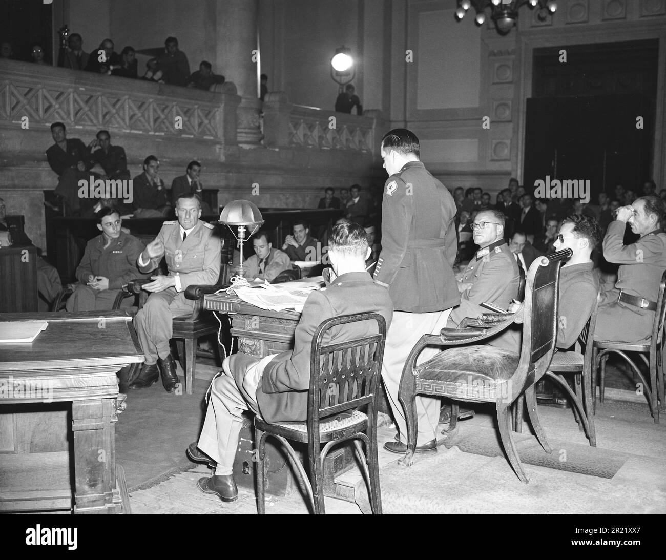Capt. Fredrick Klaps, is shown answering Col. Claudius Wolfe, in Rome ...