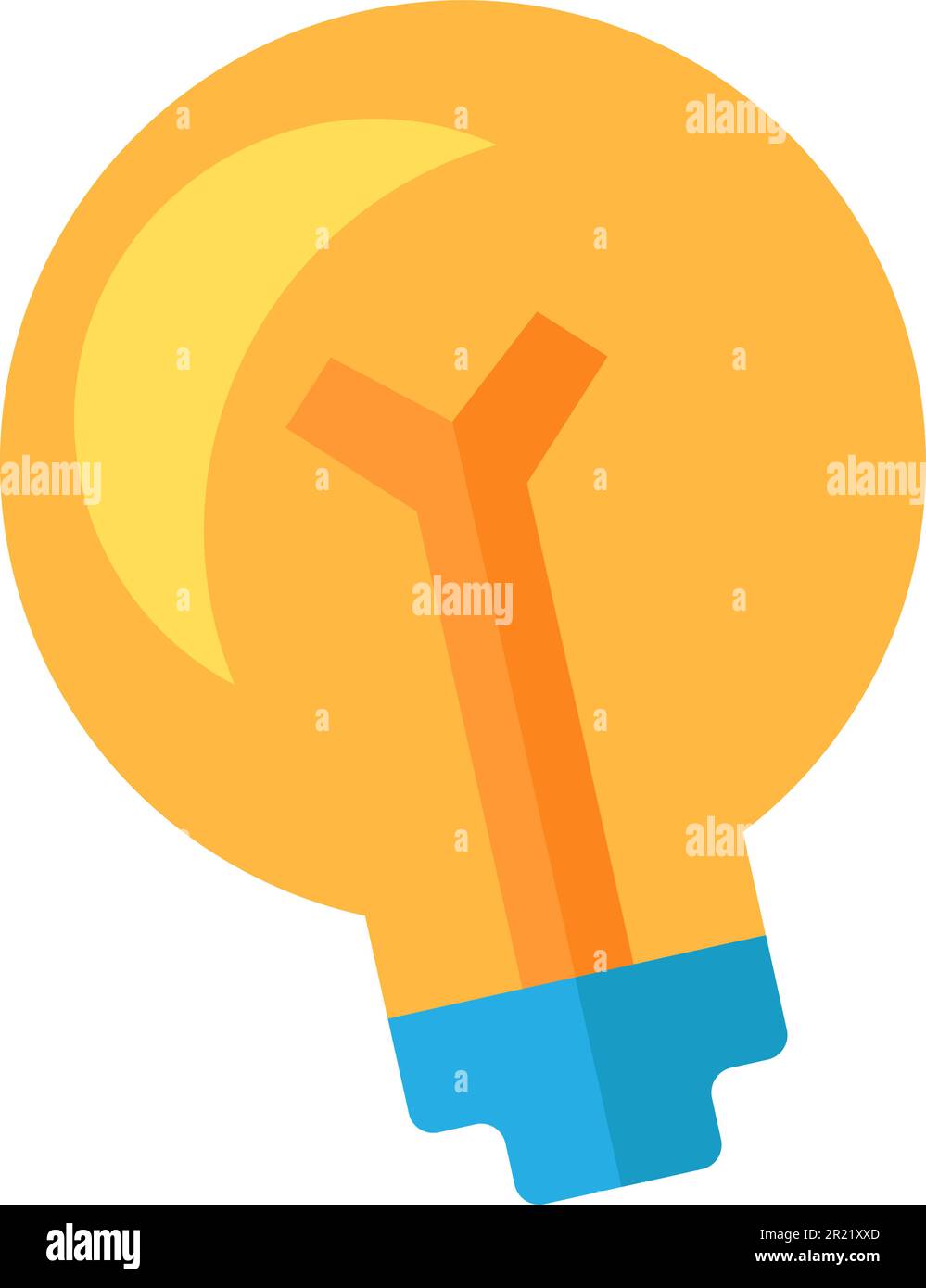 Glass light bulb, symbol of idea or student insight. Thought process of ...