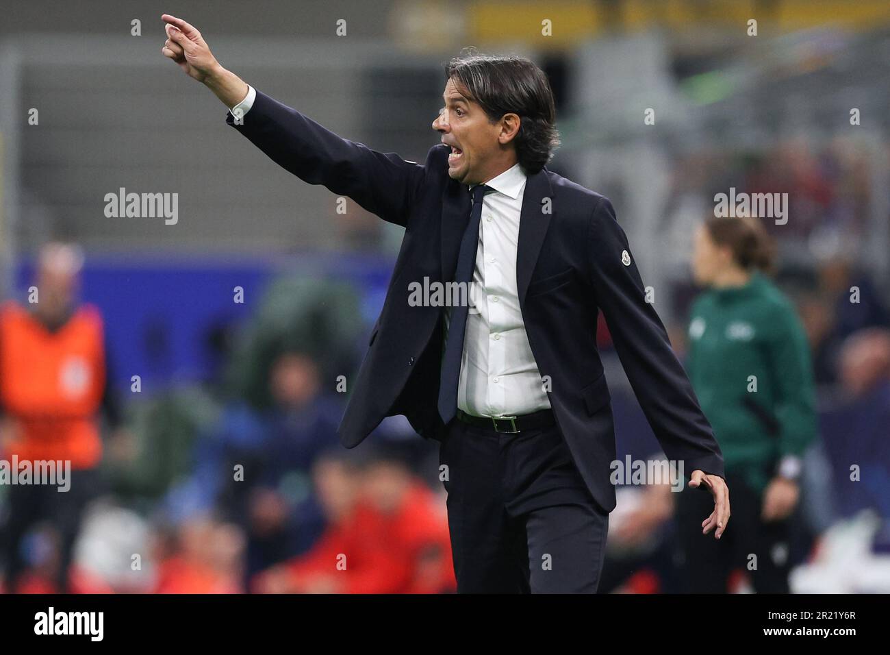 Simone inzaghi coach of inter hi-res stock photography and images - Alamy