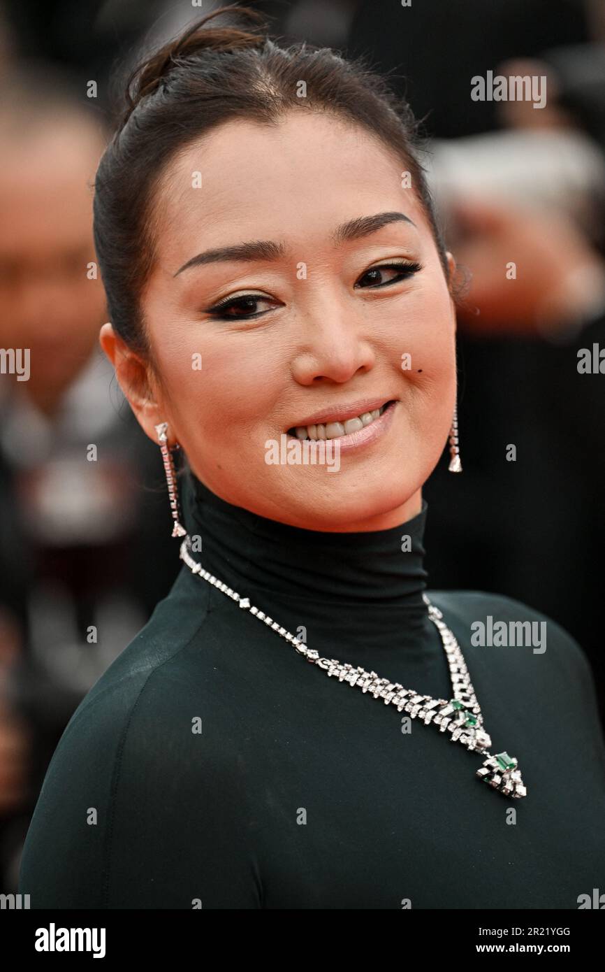 Cannes, France. 16th May, 2023. Gong Li attending the opening ceremony ...