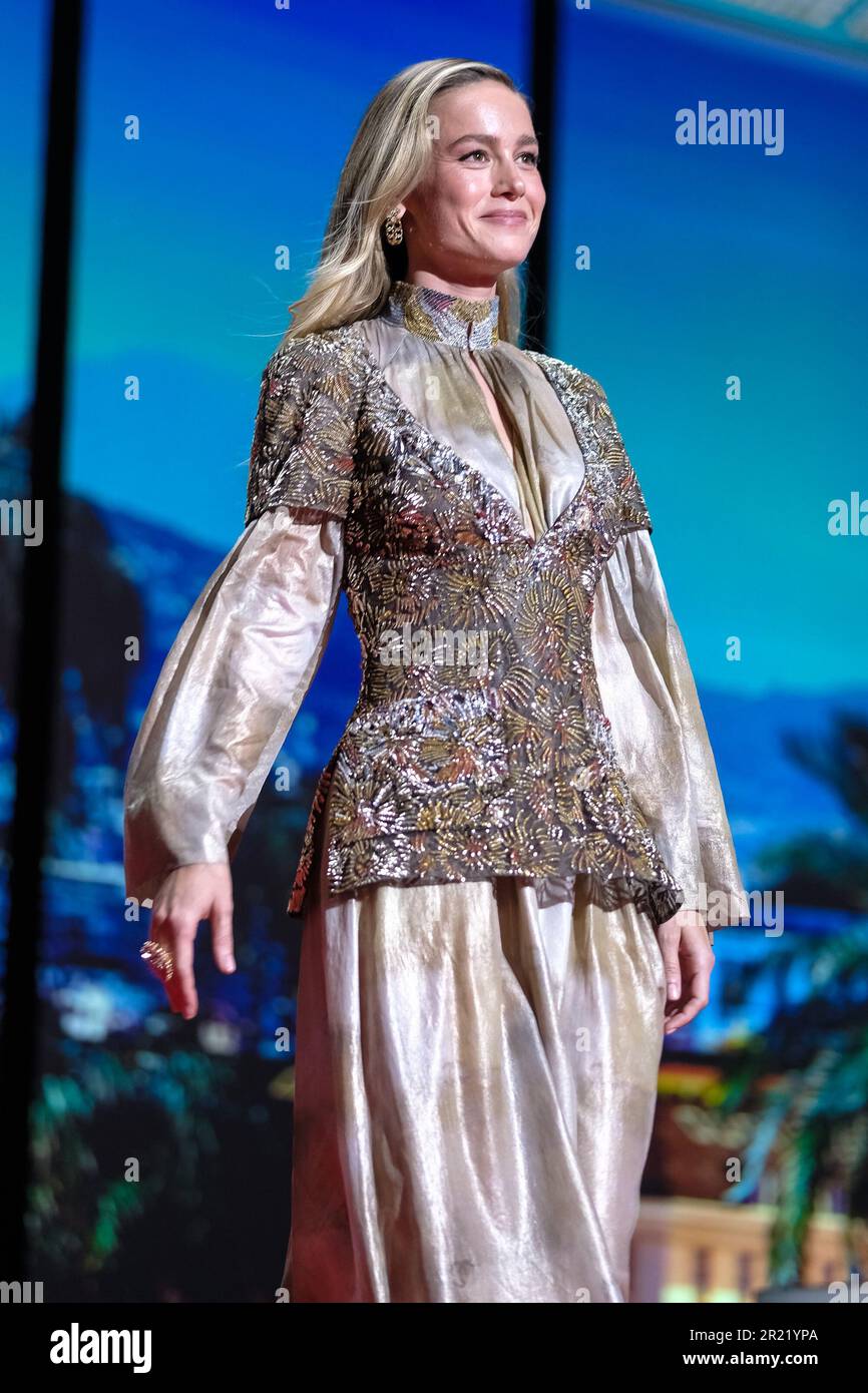 Cannes, France. 16th May, 2023. Cannes, Fr. May 16 2023. Brie Larson ...