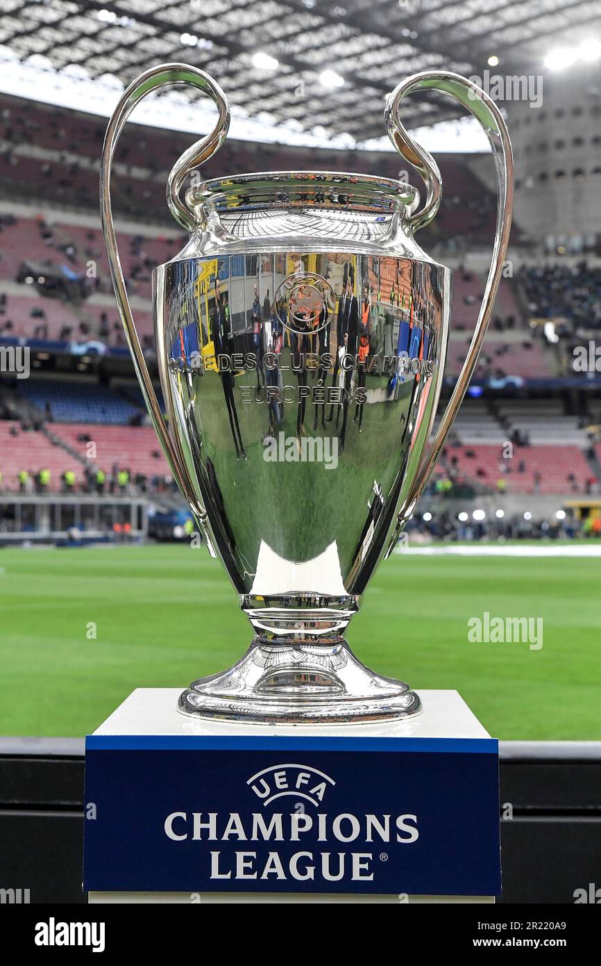 Football stadium internazionale trophy hi-res stock photography and ...