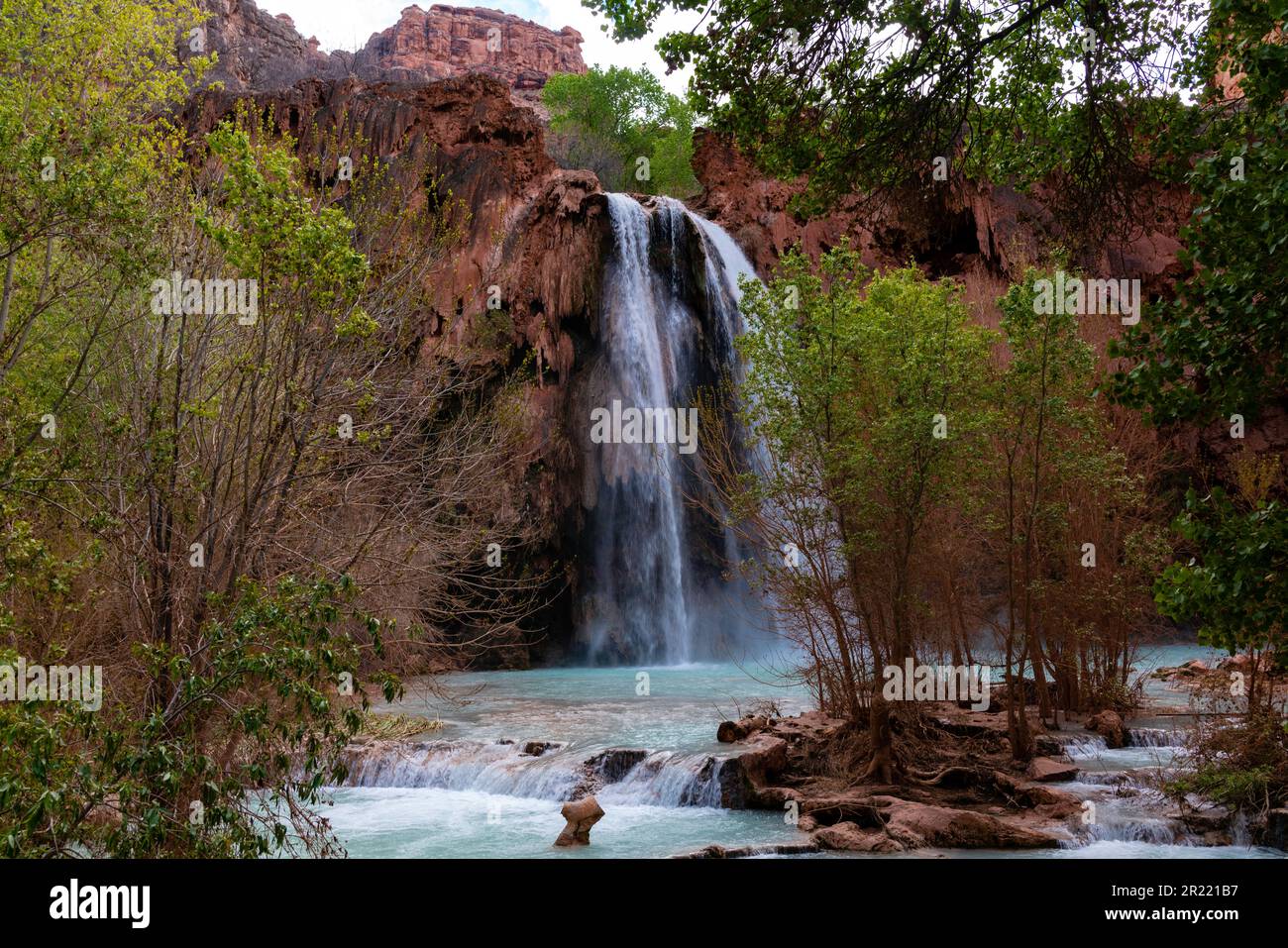 Havasu Falls. Supai, Arizona, USA Stock Photo - Alamy