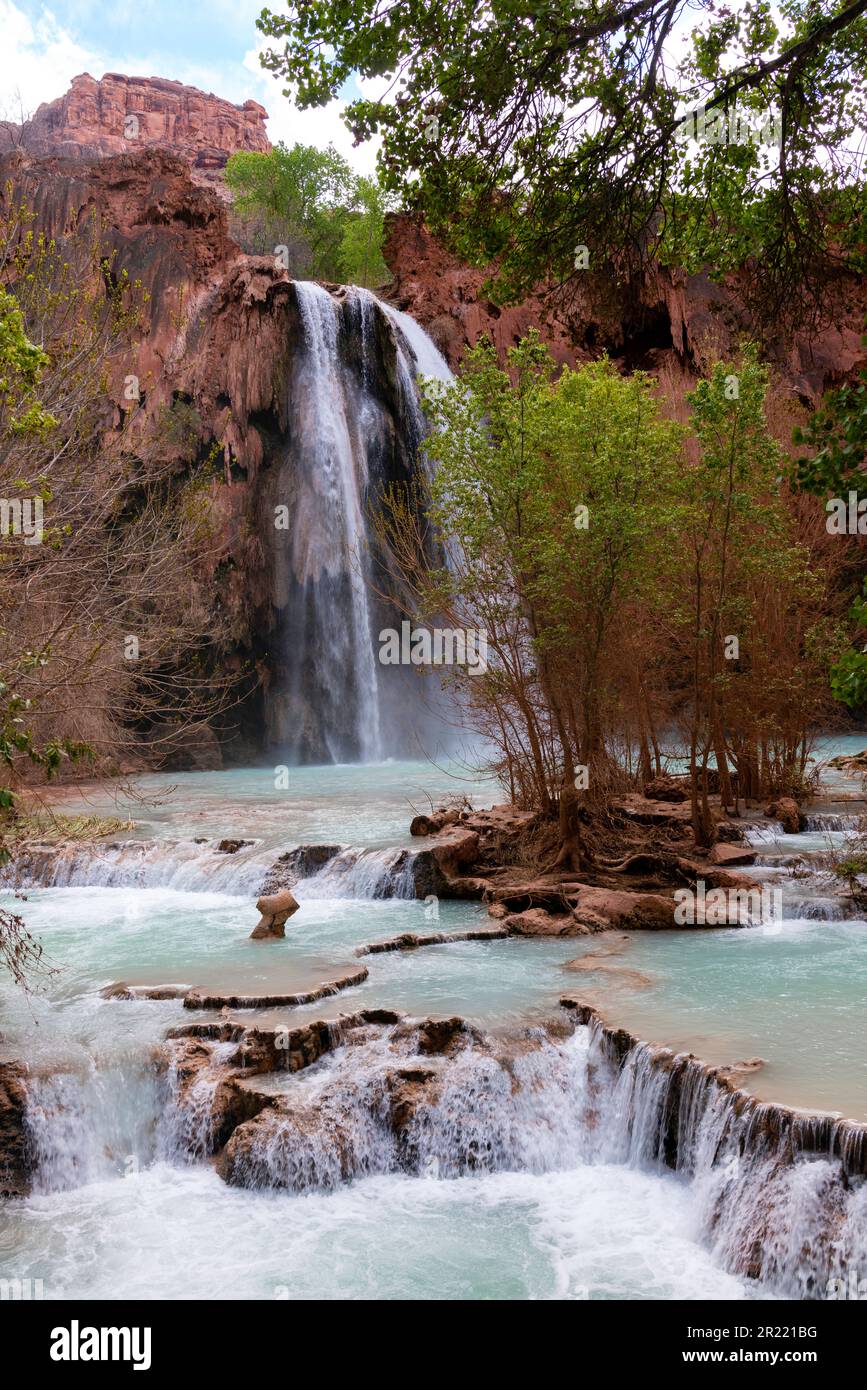 Havasu Falls. Supai, Arizona, USA Stock Photo - Alamy