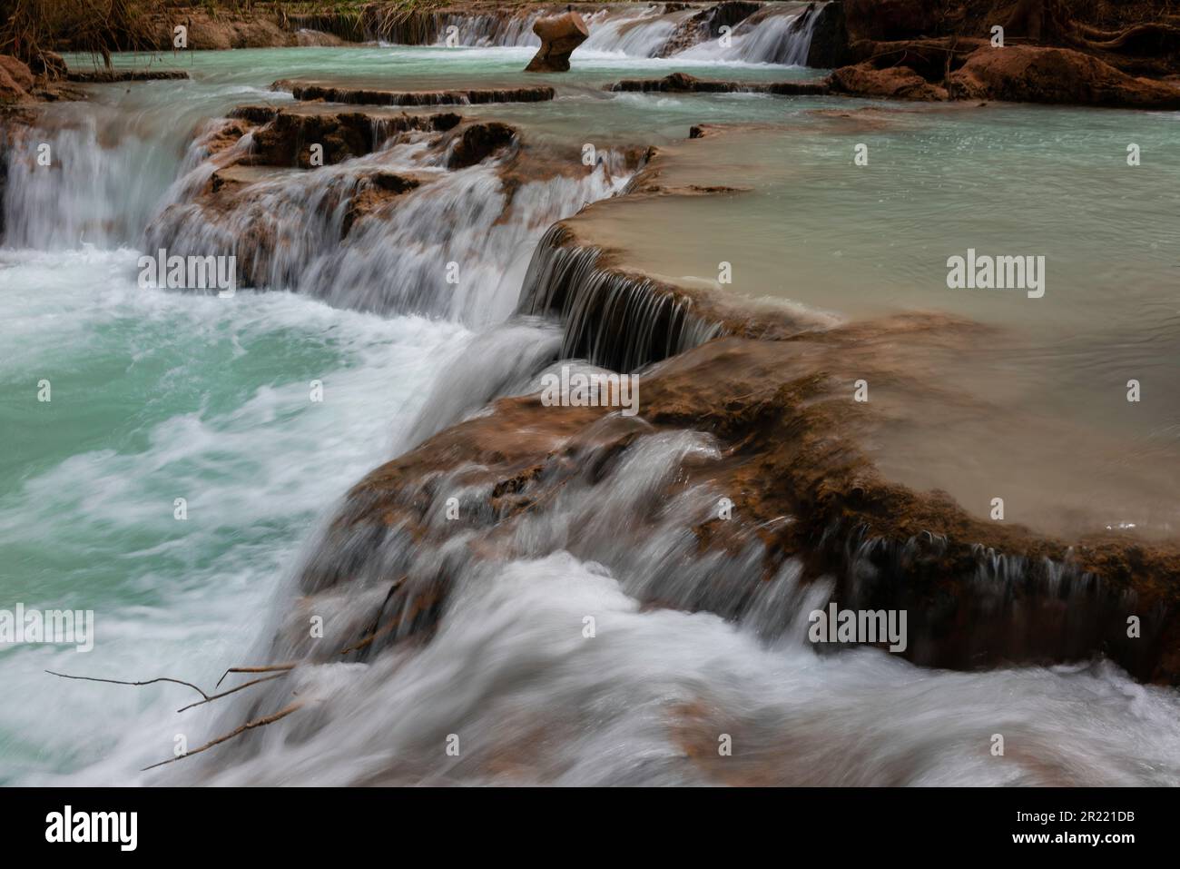Havasu Falls. Supai, Arizona, USA Stock Photo - Alamy
