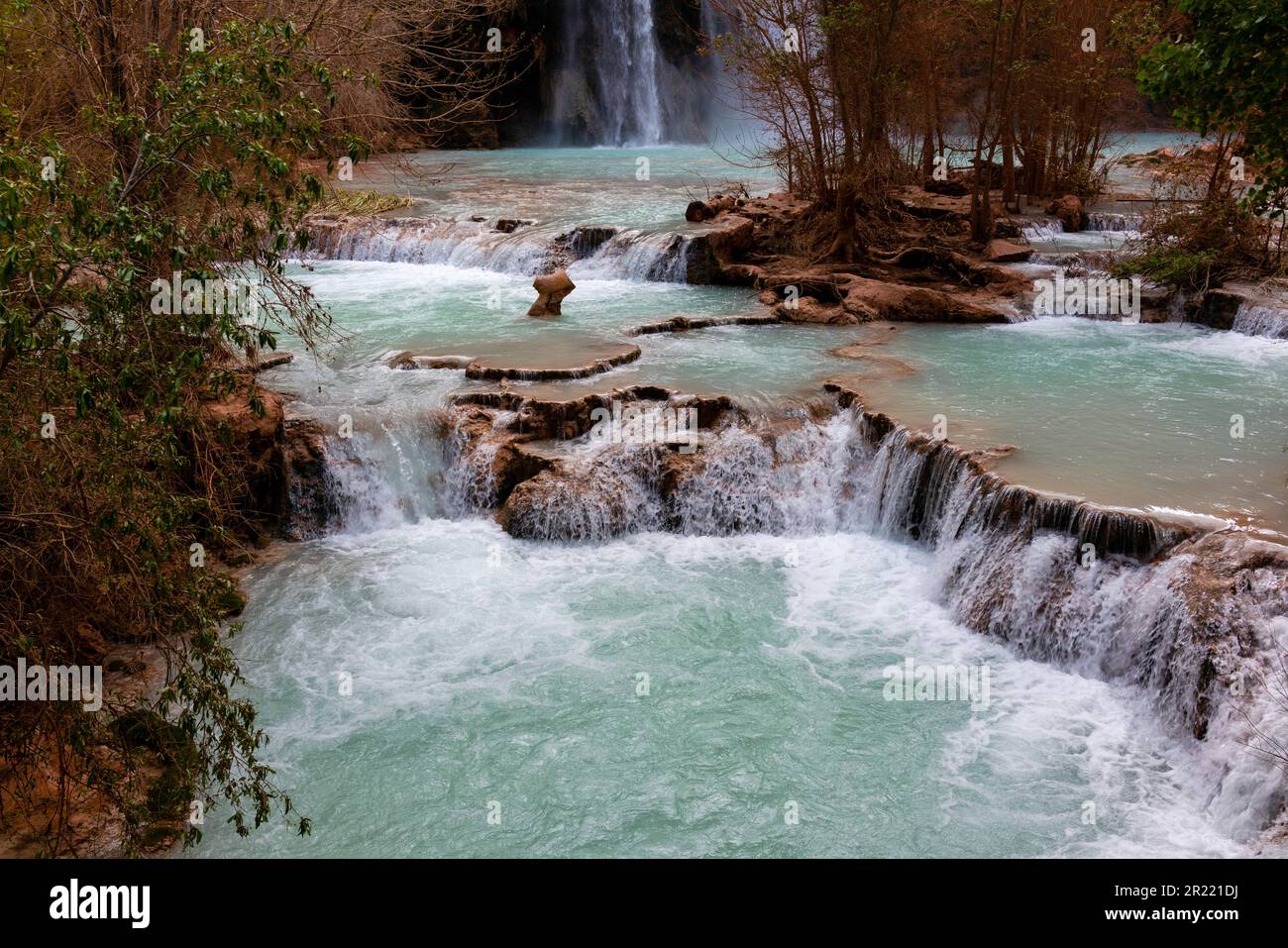 Havasu Falls. Supai, Arizona, USA Stock Photo - Alamy