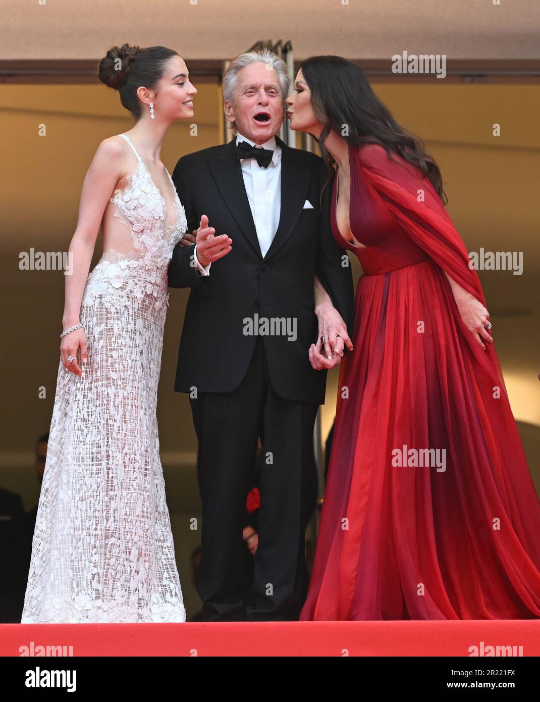 Cannes, France. 16th May, 2023. American actor Michael Douglas, British ...