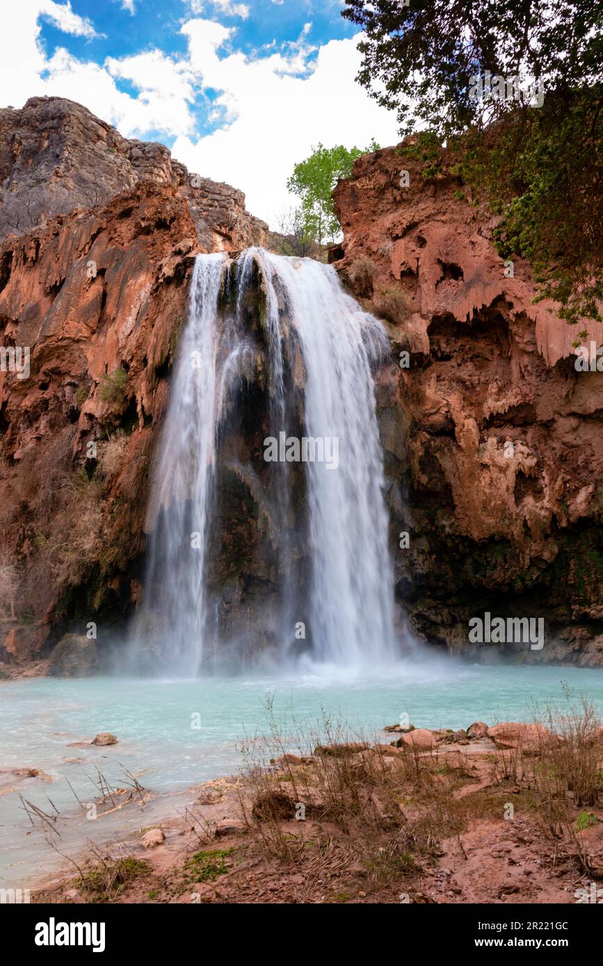 Havasu Falls. Supai, Arizona, USA Stock Photo - Alamy