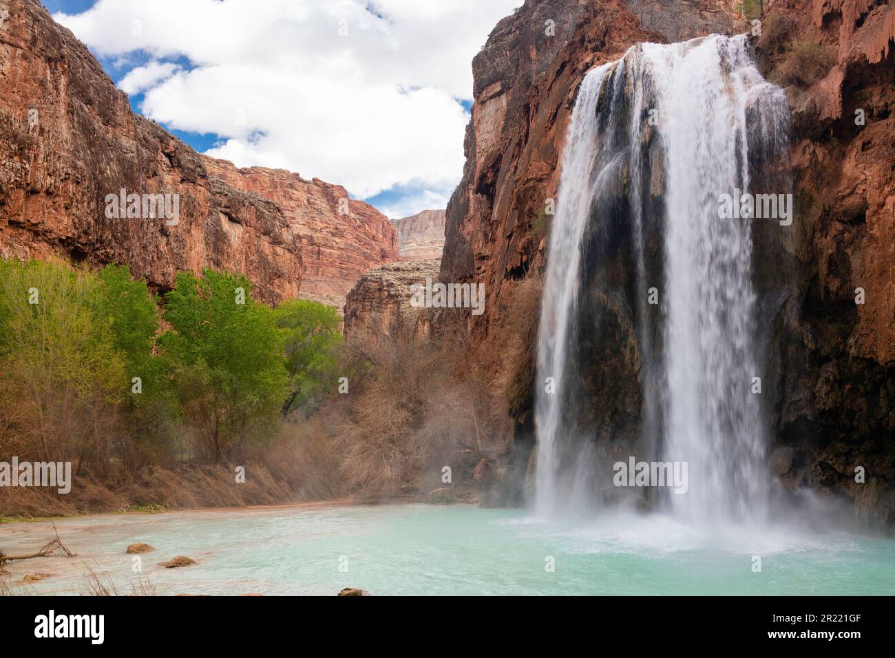 Havasu Falls. Supai, Arizona, USA Stock Photo - Alamy