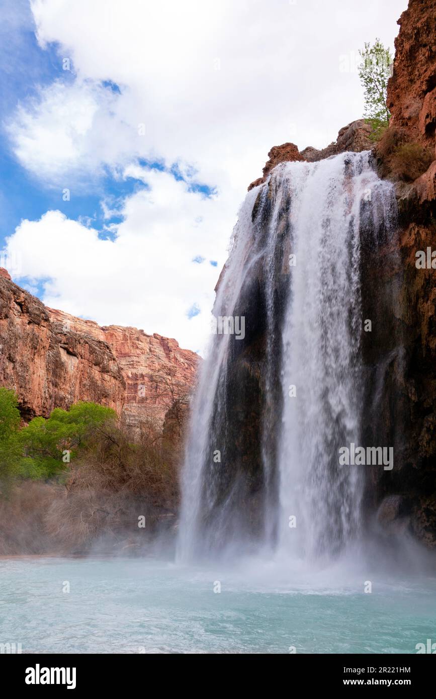 Havasu Falls. Supai, Arizona, USA Stock Photo - Alamy