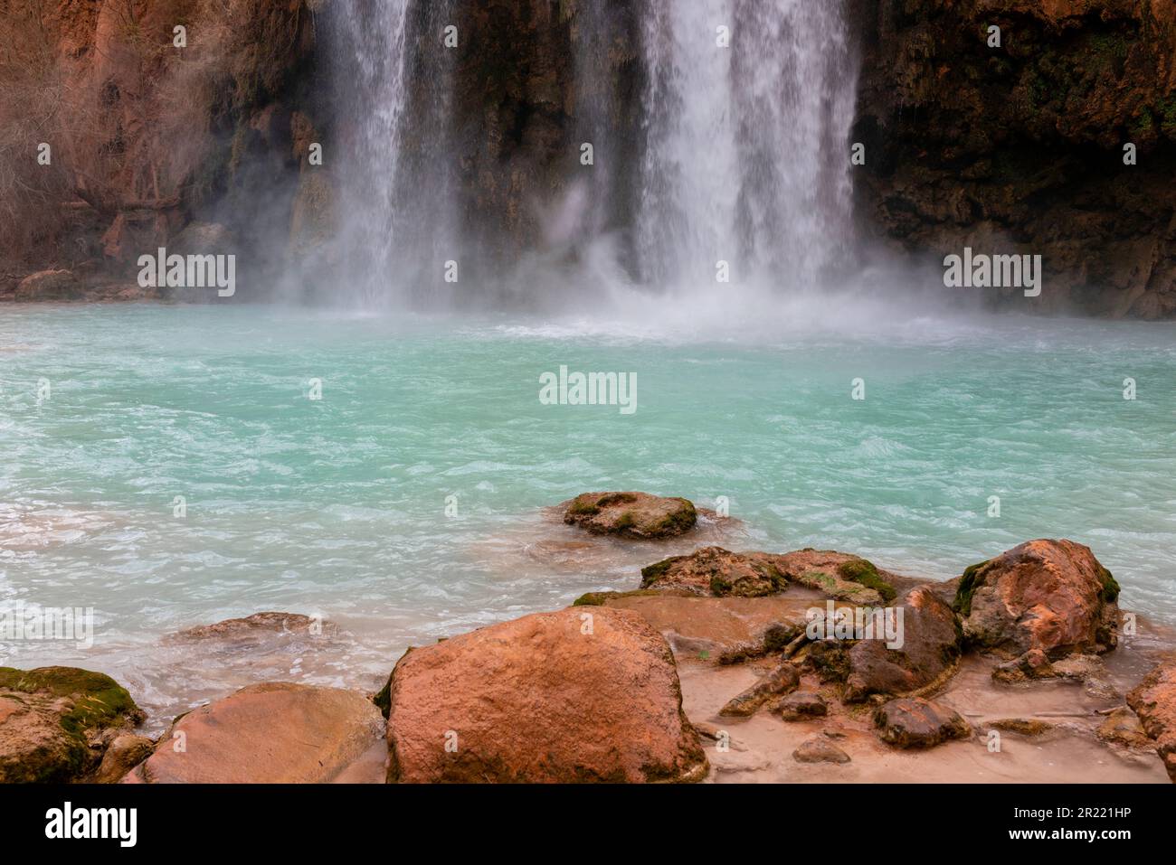 Havasu Falls. Supai, Arizona, USA Stock Photo - Alamy