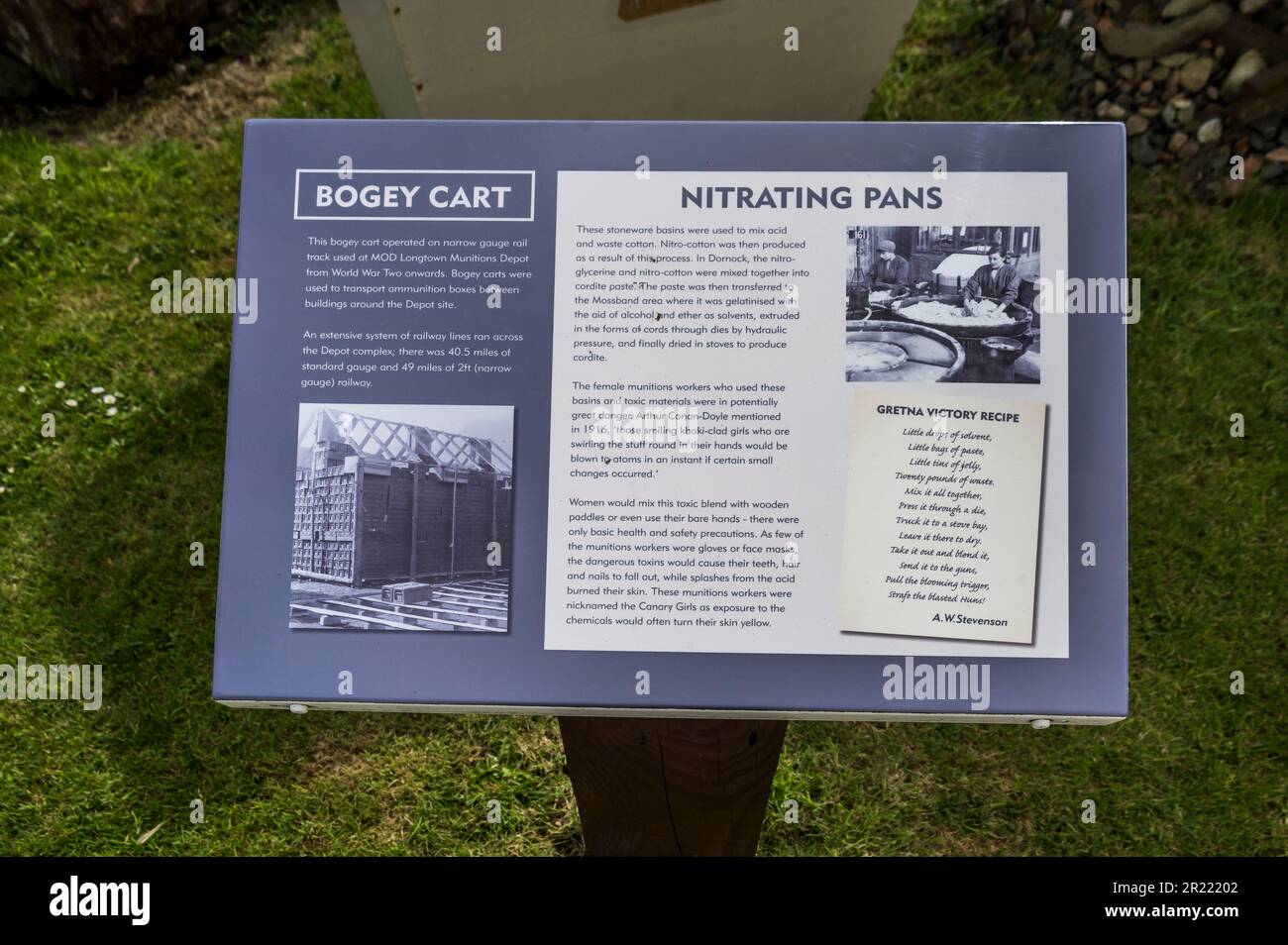 The image at the Devils Porridge Museum is of a general visitors ...