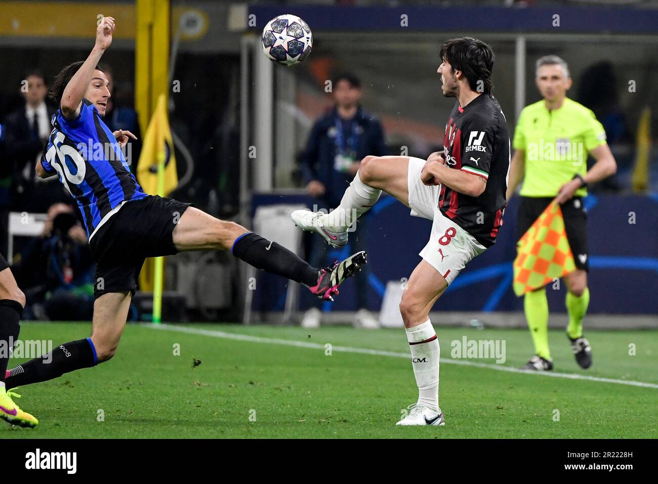 Milan, Italy. 16th May, 2023. Matteo Darmian of Fc Internazionale and ...