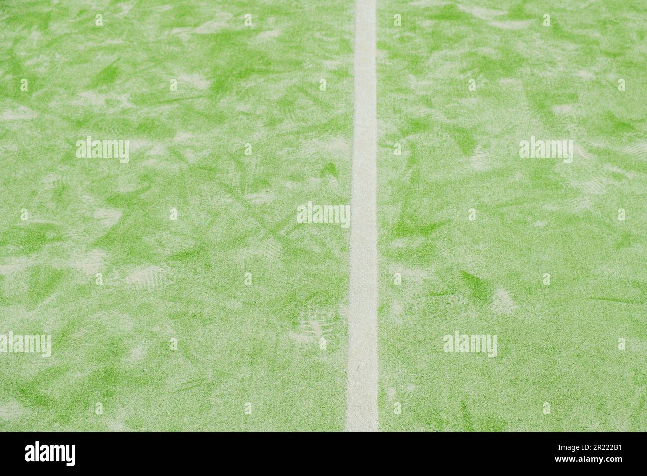 Sport field court background. Outdoor paddle tennis court filled with ...