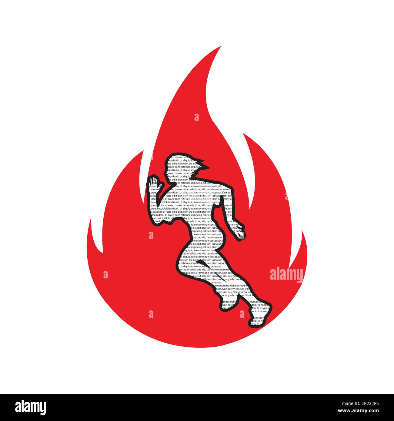 Aerobics text Stock Vector Images - Alamy