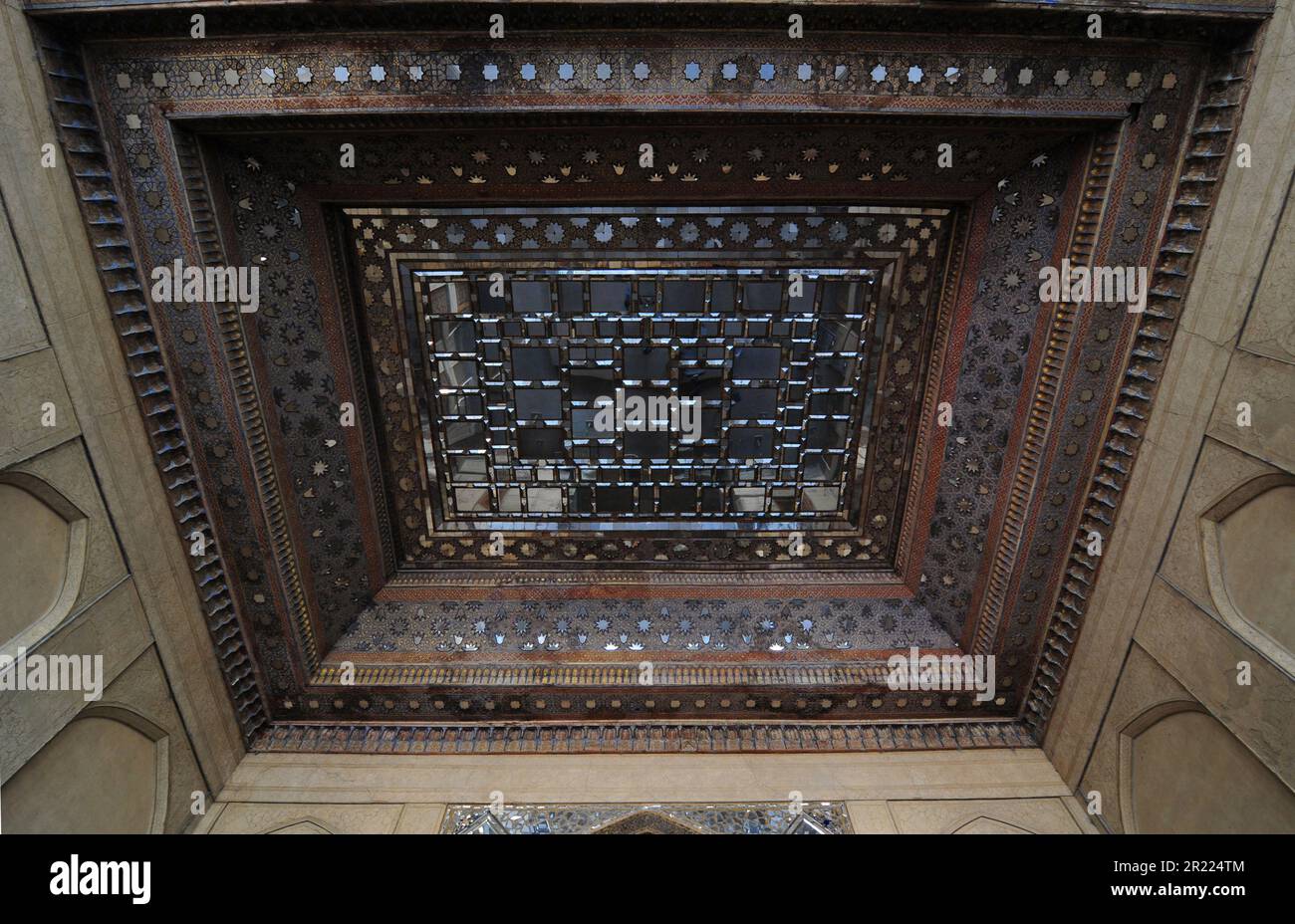 Located in Isfahan, Iran, the Chehel Sotun Palace was built by the ...