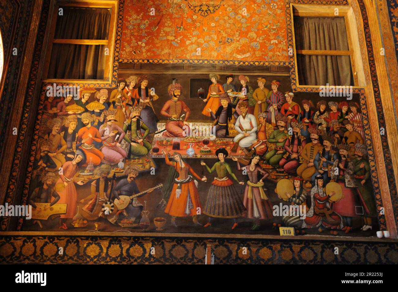 Located in Isfahan, Iran, the Chehel Sotun Palace was built by the ...