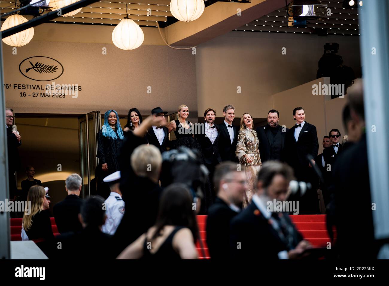 Cannes, France, 16th May 2023, Members of the Jury Rungano Nyoni ...