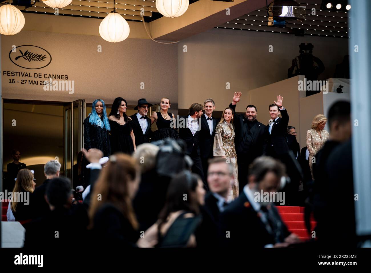 Cannes, France, 16th May 2023, Members of the Jury Rungano Nyoni ...