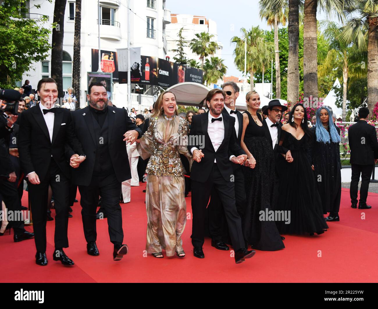 Cannes, France. 16th May, 2023. 76th Cannes Film Festival 2023, evening 1 - red carpet of the ...
