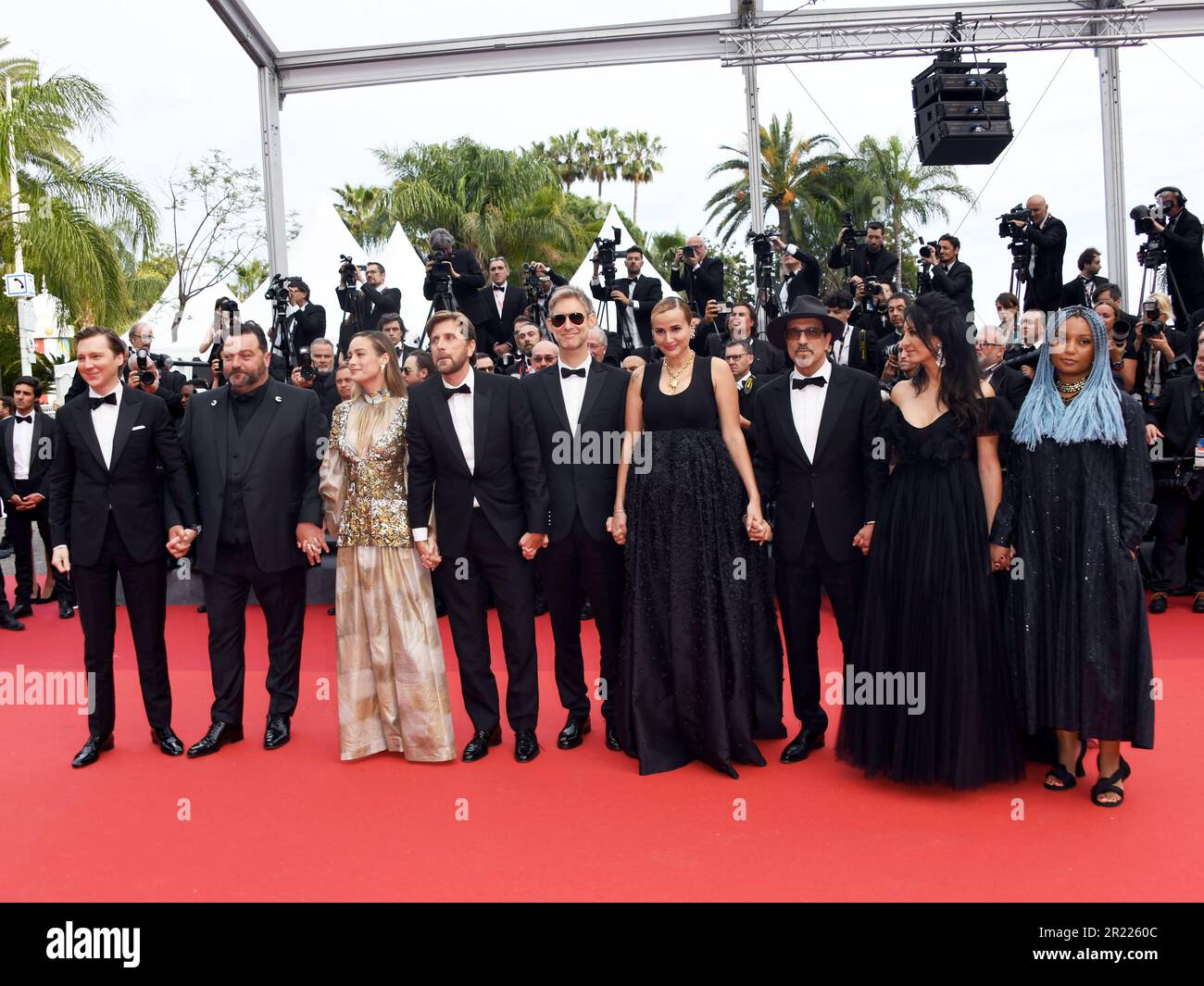 Cannes, France. 16th May, 2023. 76th Cannes Film Festival 2023, evening 1 - red carpet of the ...