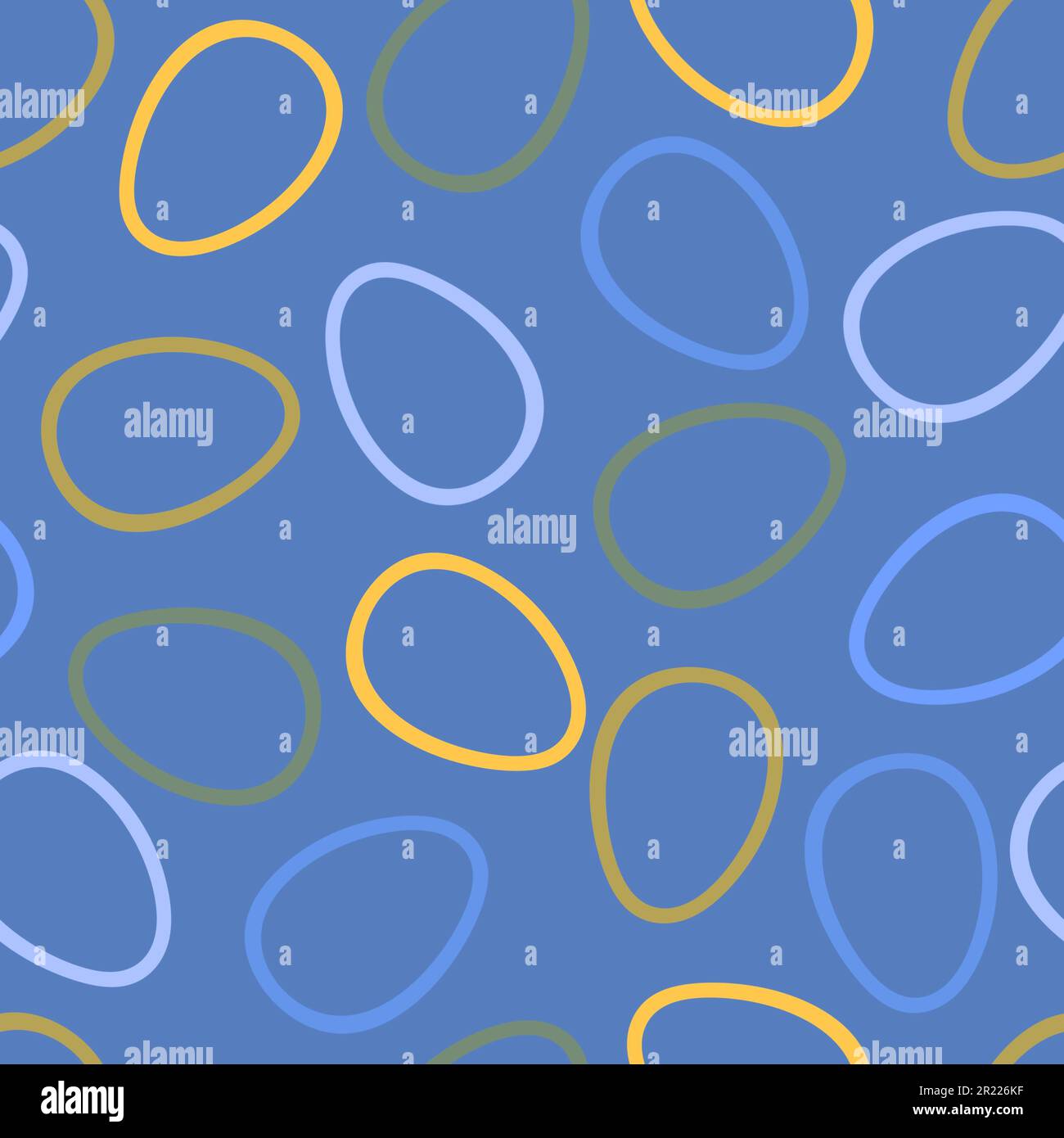Easter eggs retro seamless spring pattern for kids clothes print and ...