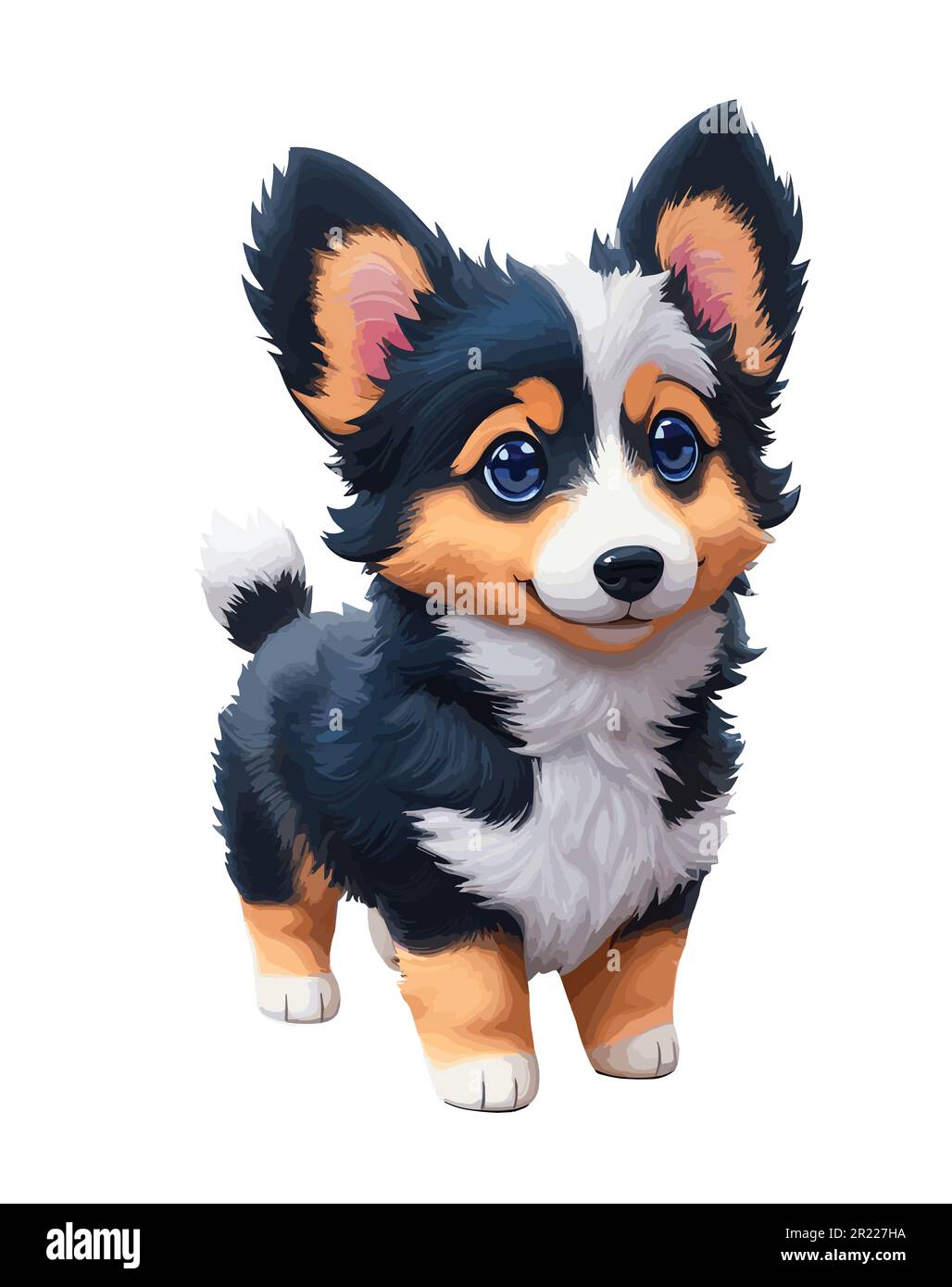 vector art of realistic dog Stock Vector Image & Art - Alamy