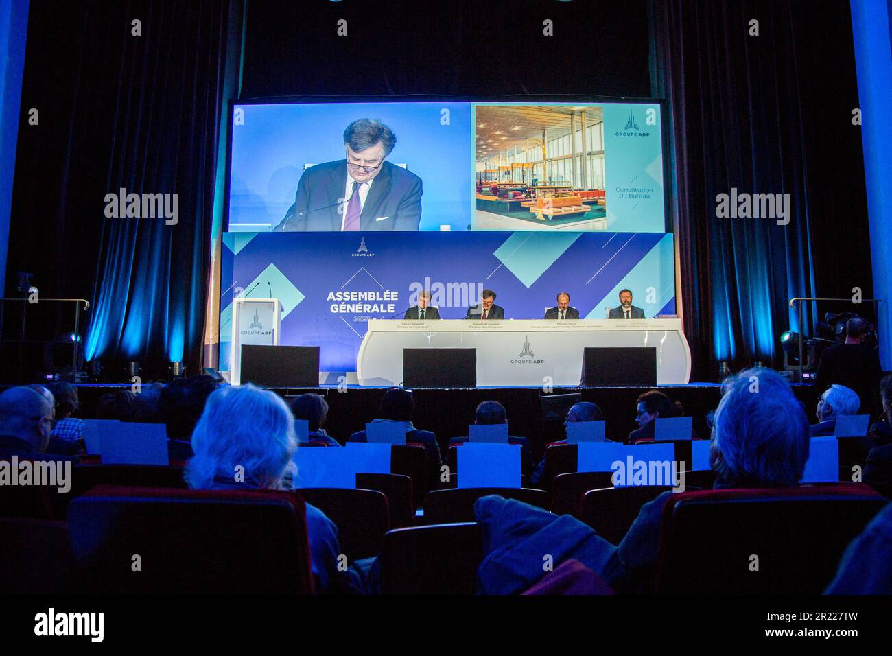 Paris, France. 16th May, 2023. DG Executive Edward Arkwright Deputy CEO ...