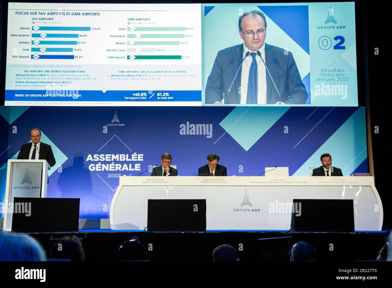 Paris, France. 16th May, 2023. DG Executive Edward Arkwright Deputy CEO ...