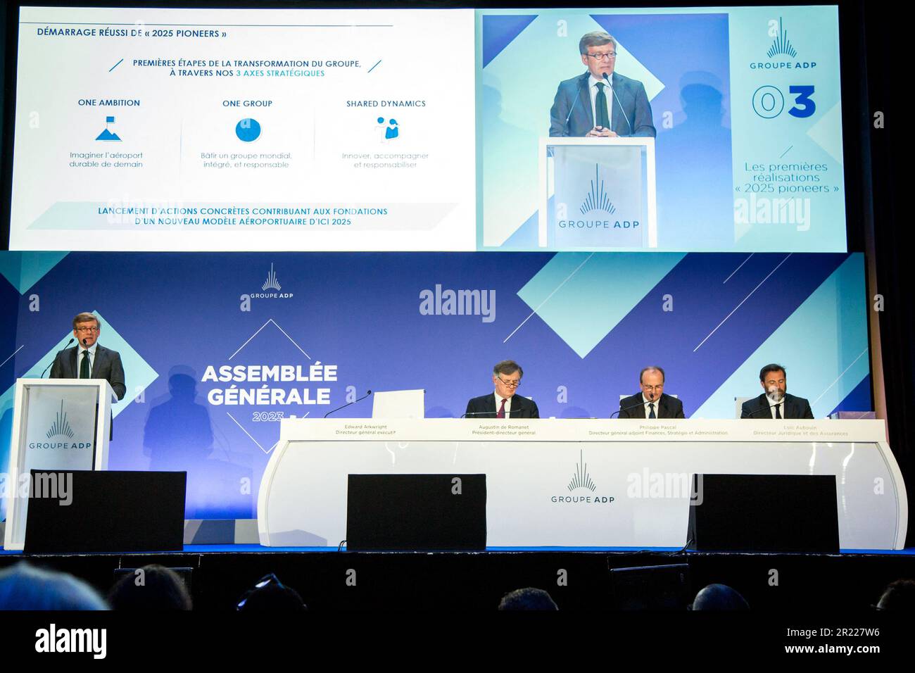 Paris, France. 16th May, 2023. DG Executive Edward Arkwright Deputy CEO ...