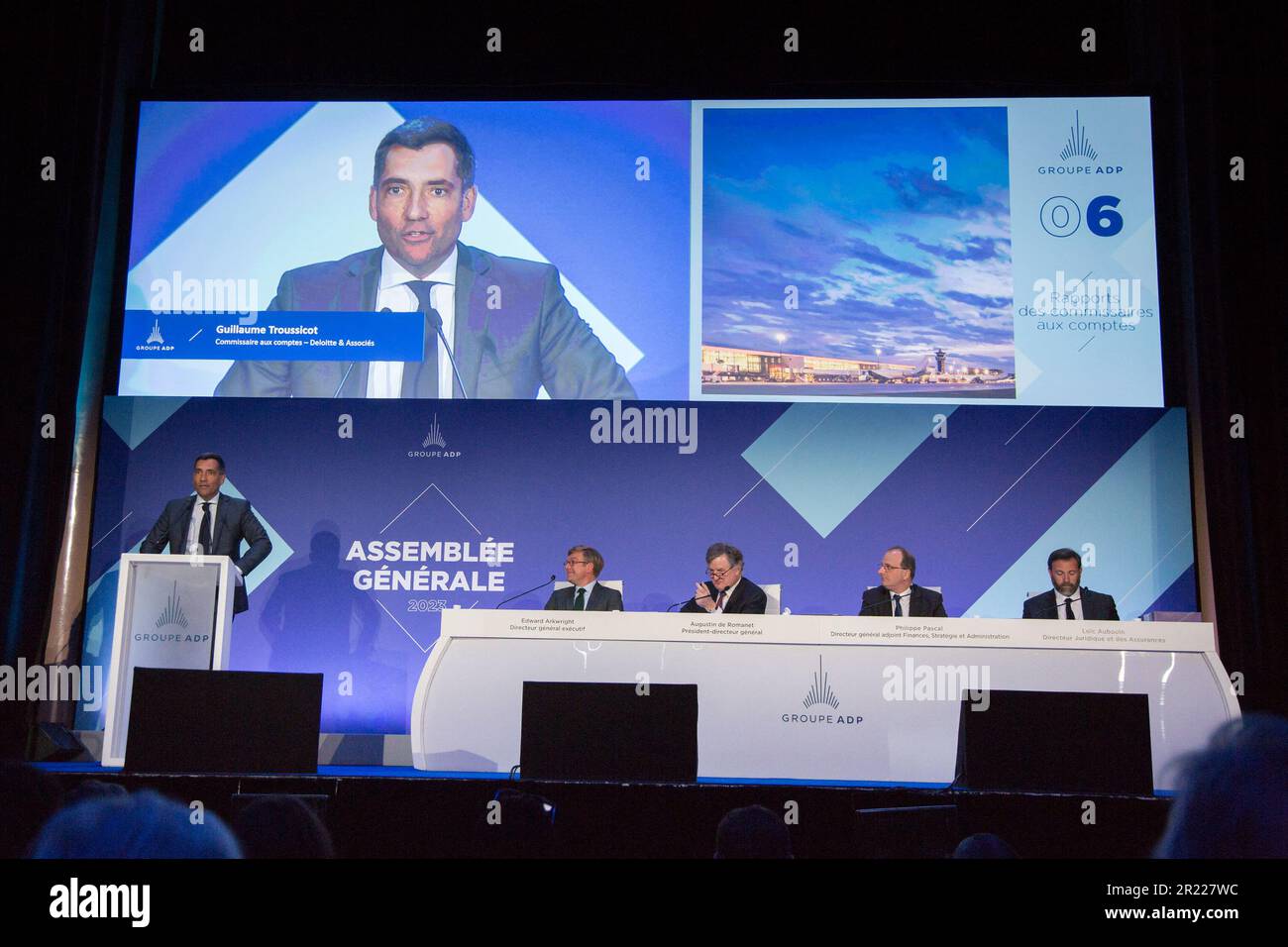 Paris, France. 16th May, 2023. DG Executive Edward Arkwright Deputy CEO ...