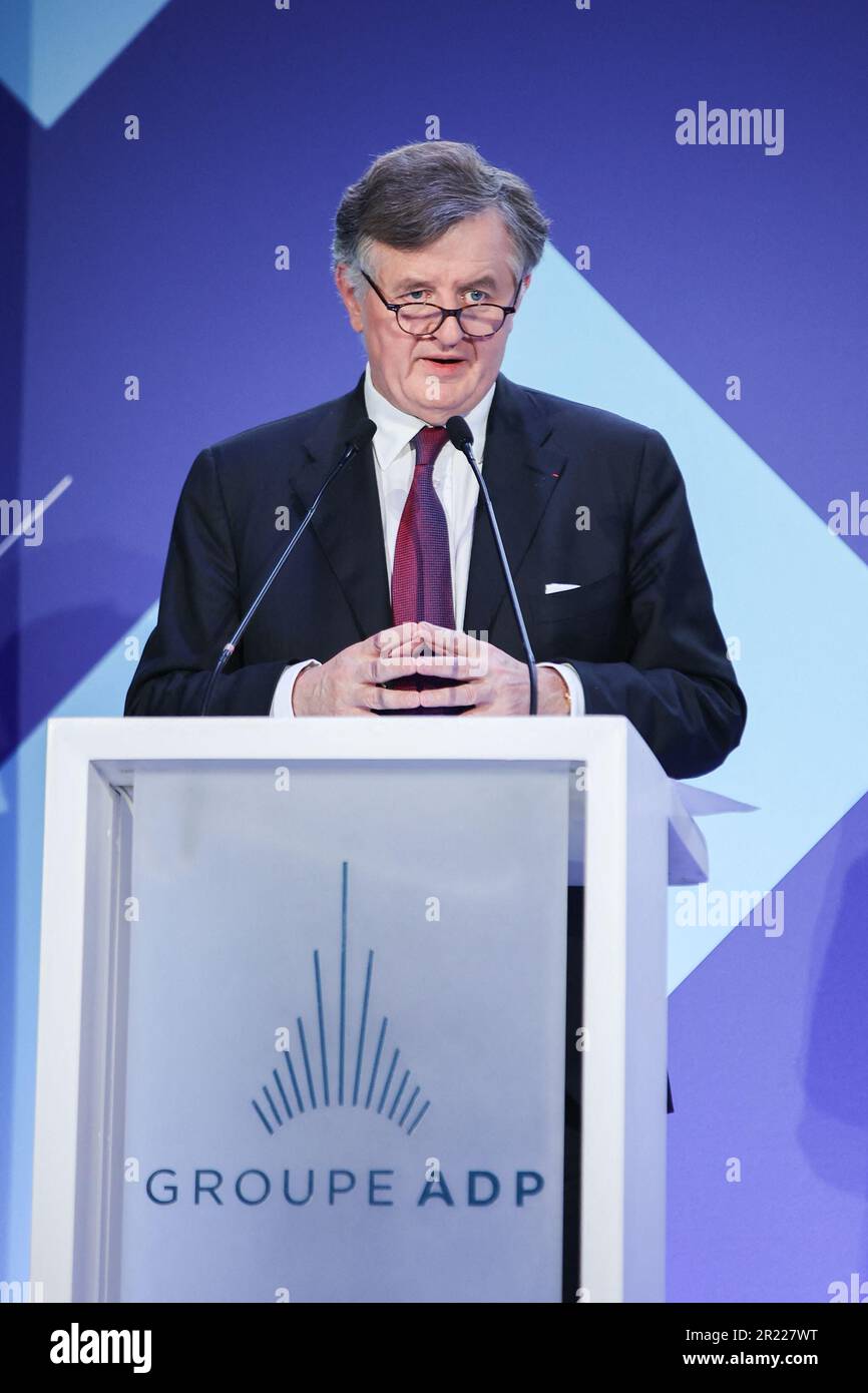Paris, France. 16th May, 2023. PDG Augustin De Romanet Chairman and ...