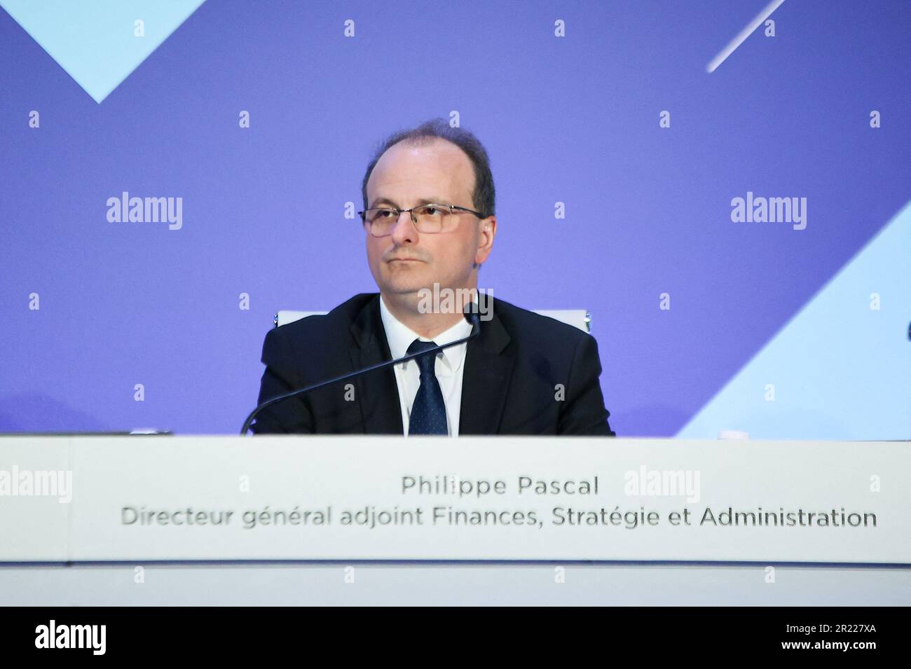 Paris, France. 16th May, 2023. Philippe Pascal Deputy Executive Officer ...