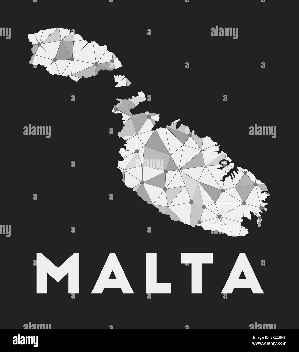 Malta sightseeing map hi-res stock photography and images - Alamy