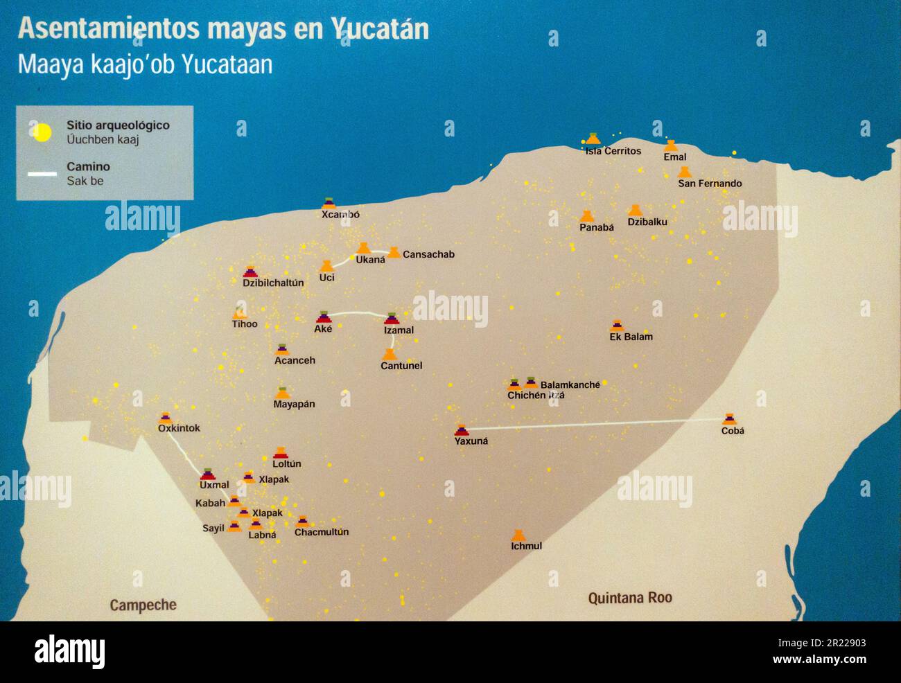 Grand Museum of the Mayan World in Merida Yucatan Mexico Stock Photo ...