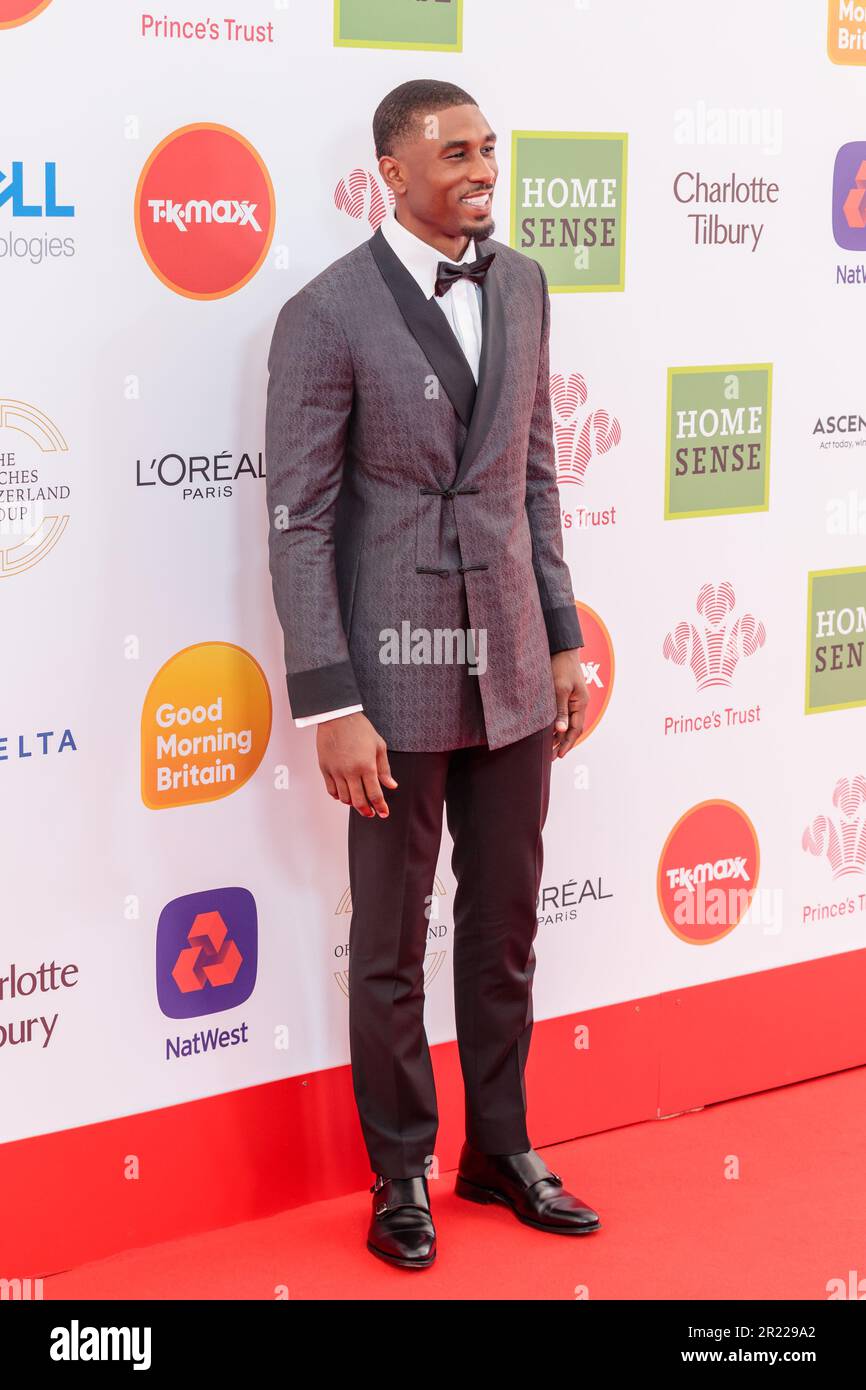 Theatre Royal Drury Lane, London, UK. 16th May 2023. Ovie Soko arriving ...
