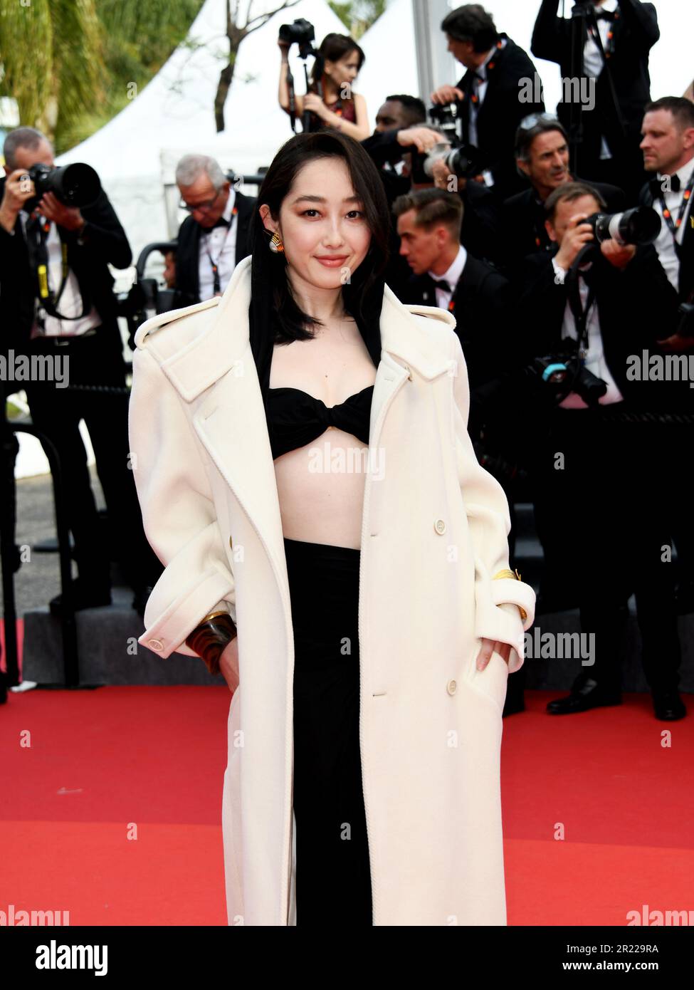 Cannes, France. 16th May, 2023. 76th Cannes Film Festival 2023, evening 1 - red carpet of the ...